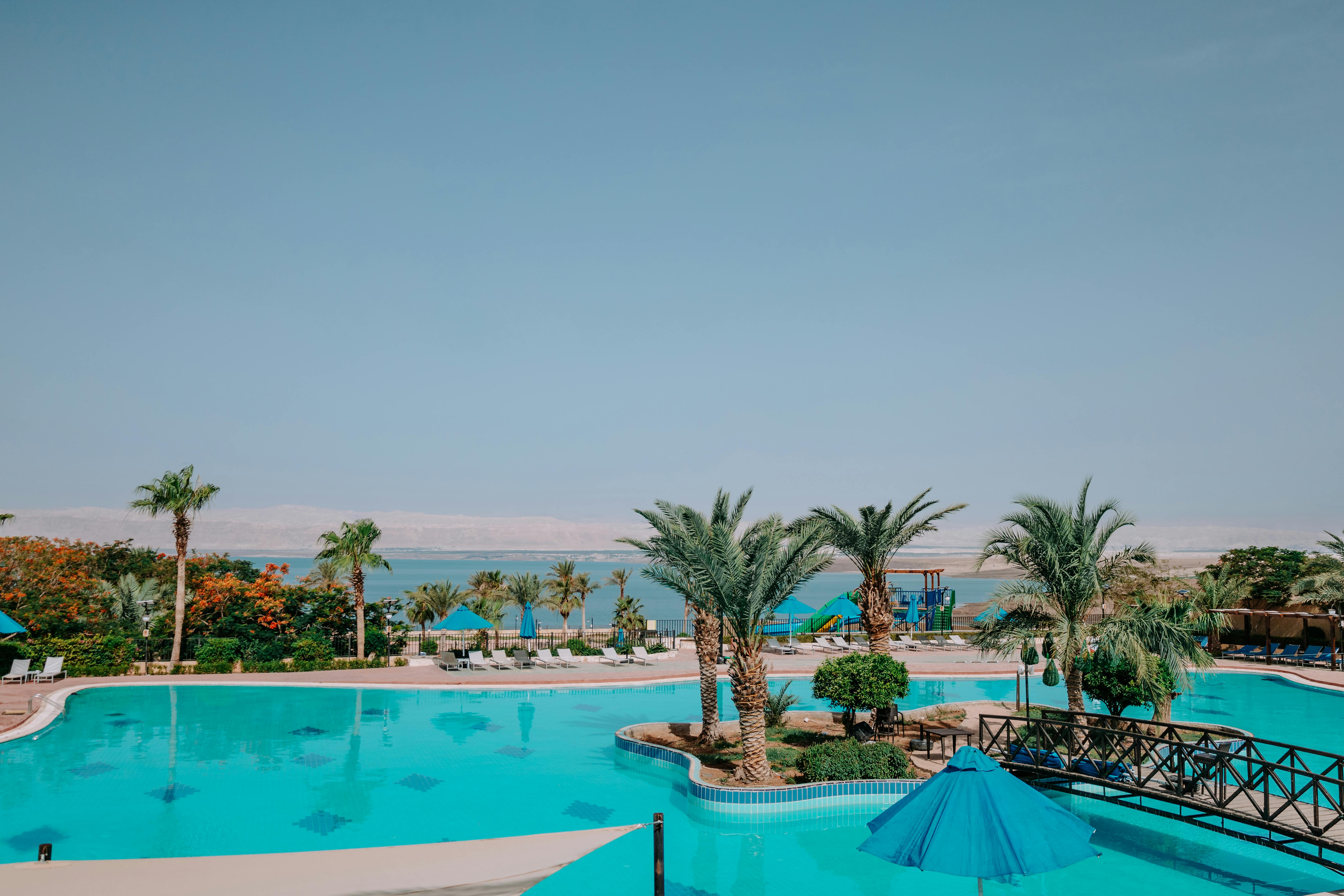 The Swimming Pool of the La Corbel Resort in Palawan · Free Stock Photo