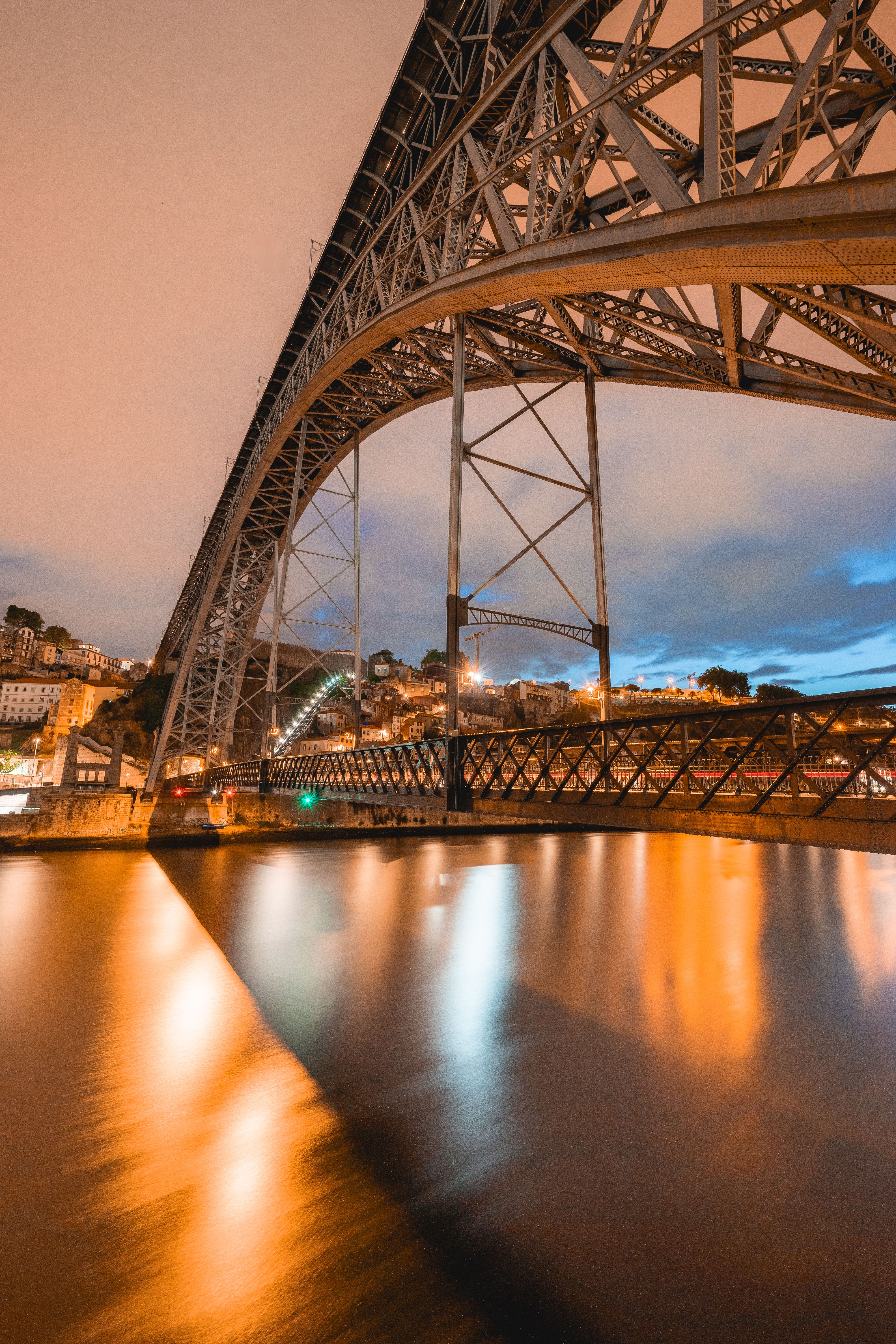 Ponte Luis I Bridge at Porto, Portugal. June 20 2023. · Free Stock Photo