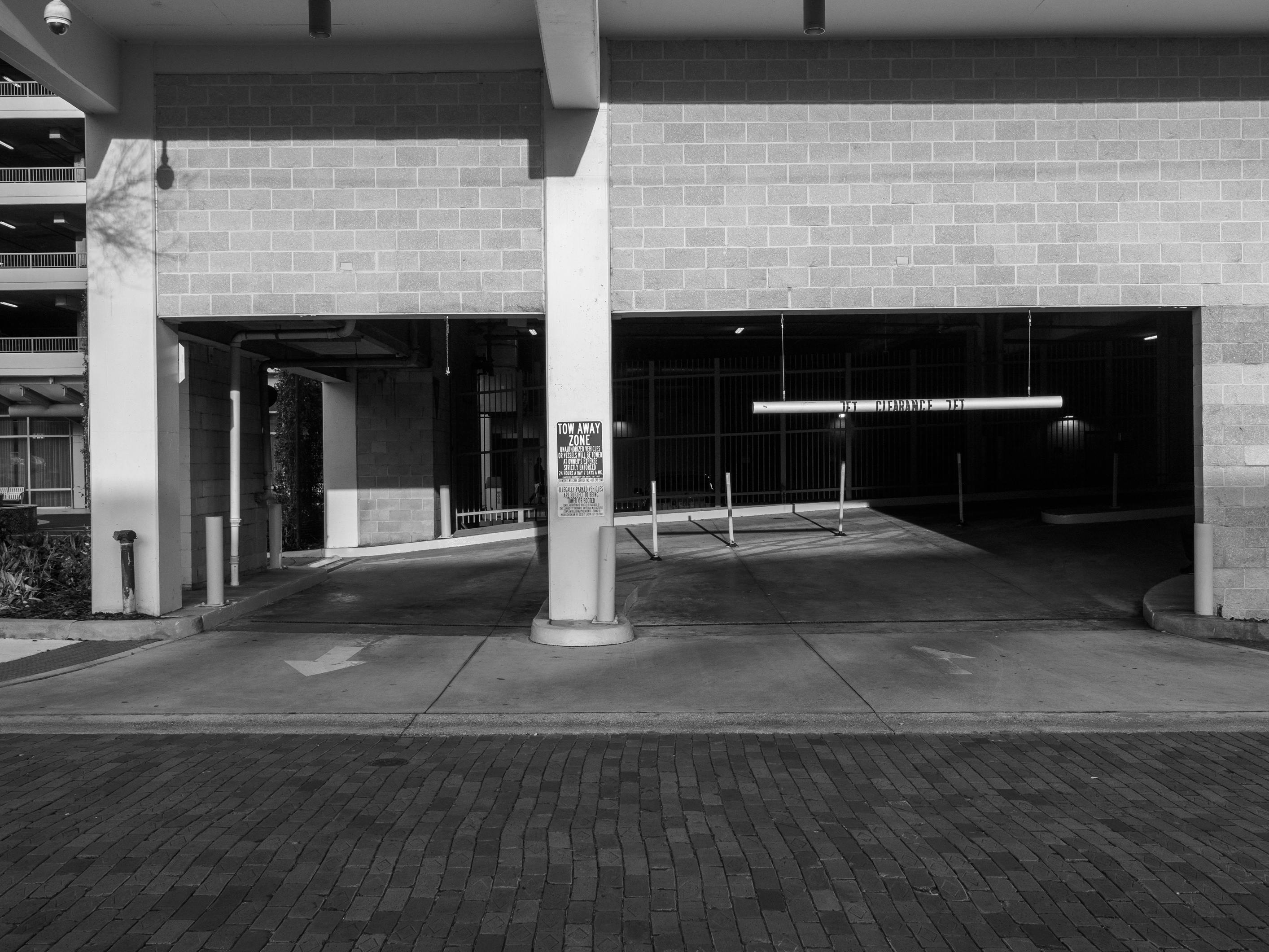 Entrance to a Multi-Storey Parking Lot in City · Free Stock Photo