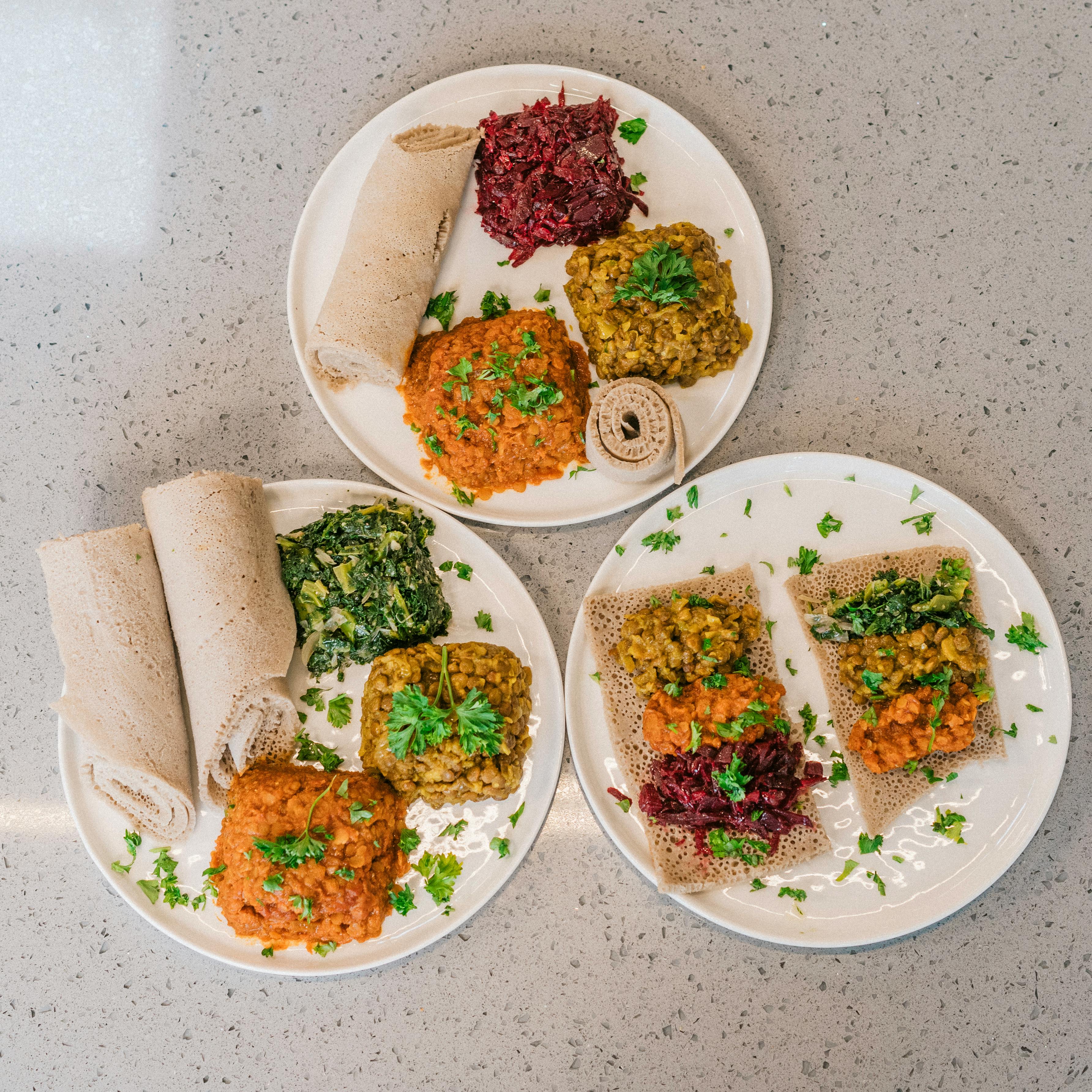 Abundance of Food on Table · Free Stock Photo