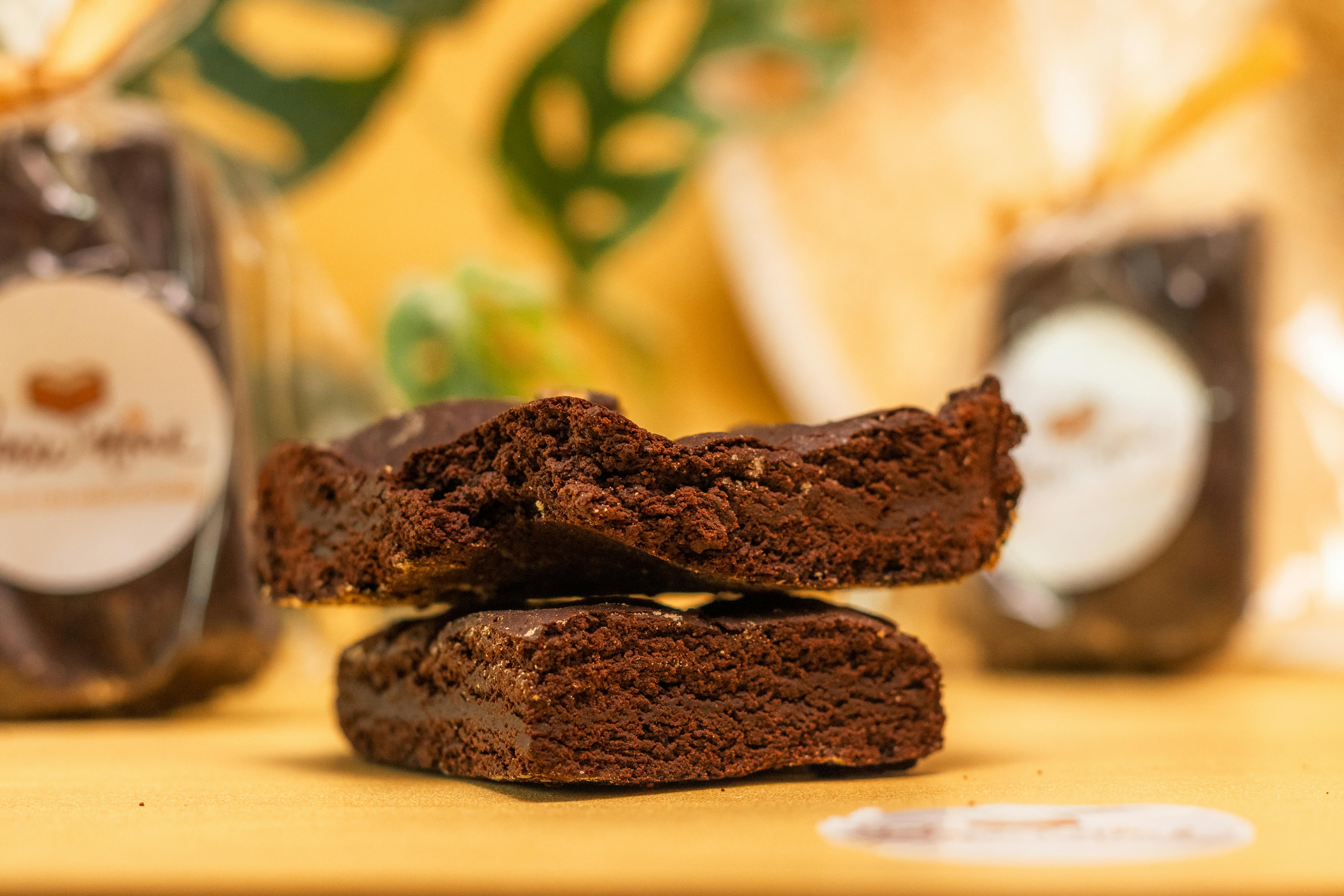 Stack of Brownie · Free Stock Photo