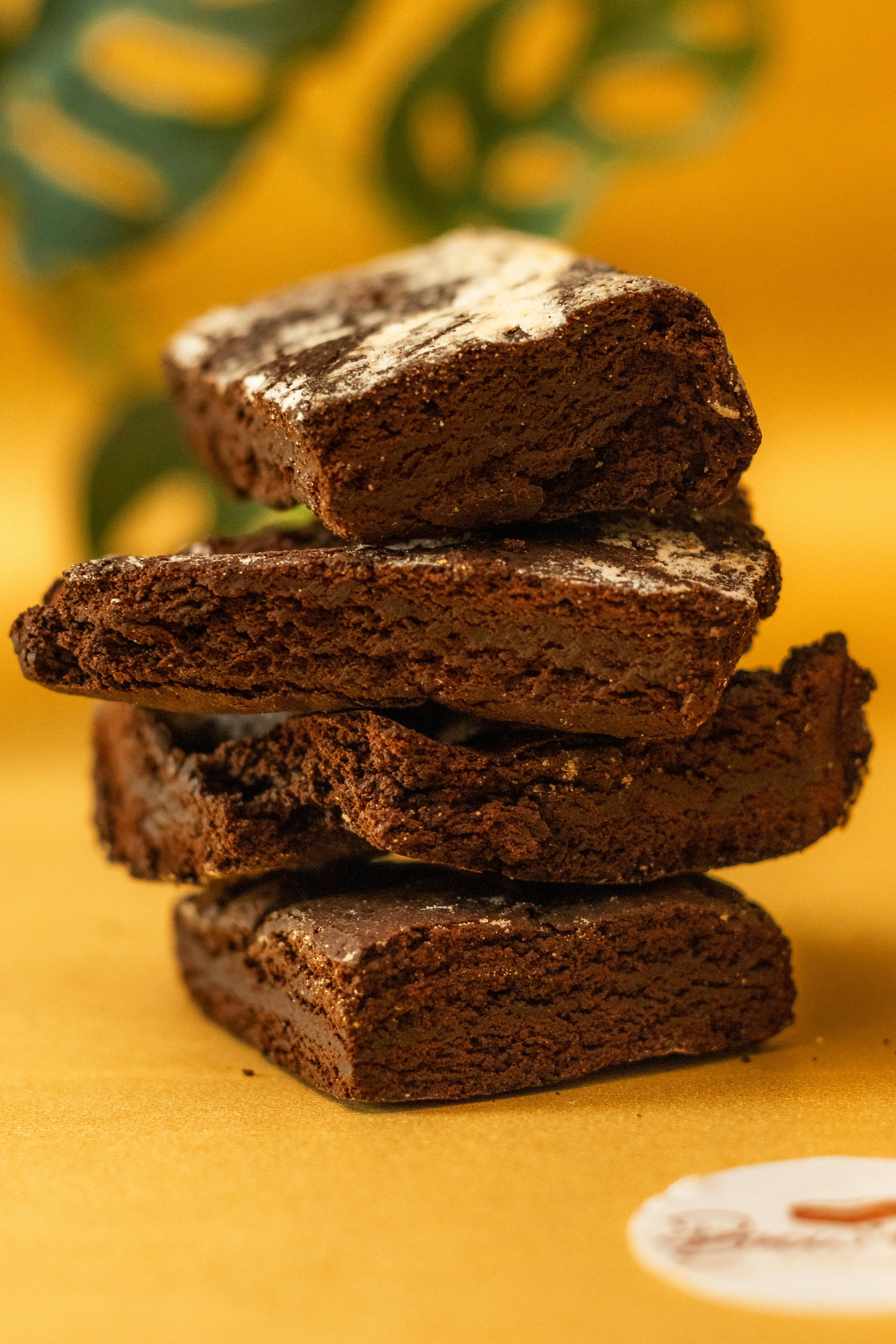 Stack of Brownies · Free Stock Photo