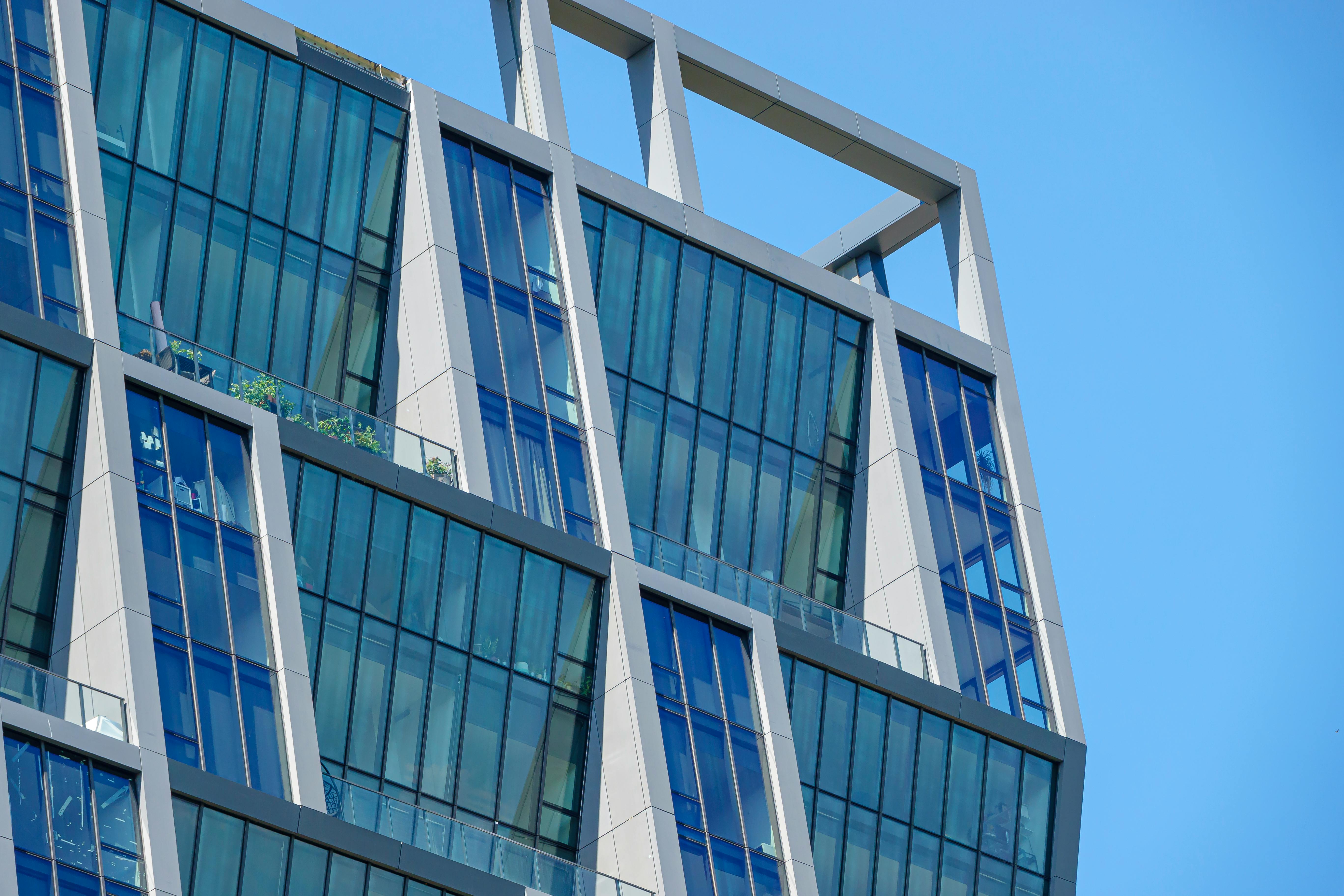 Glass Building Windows · Free Stock Photo