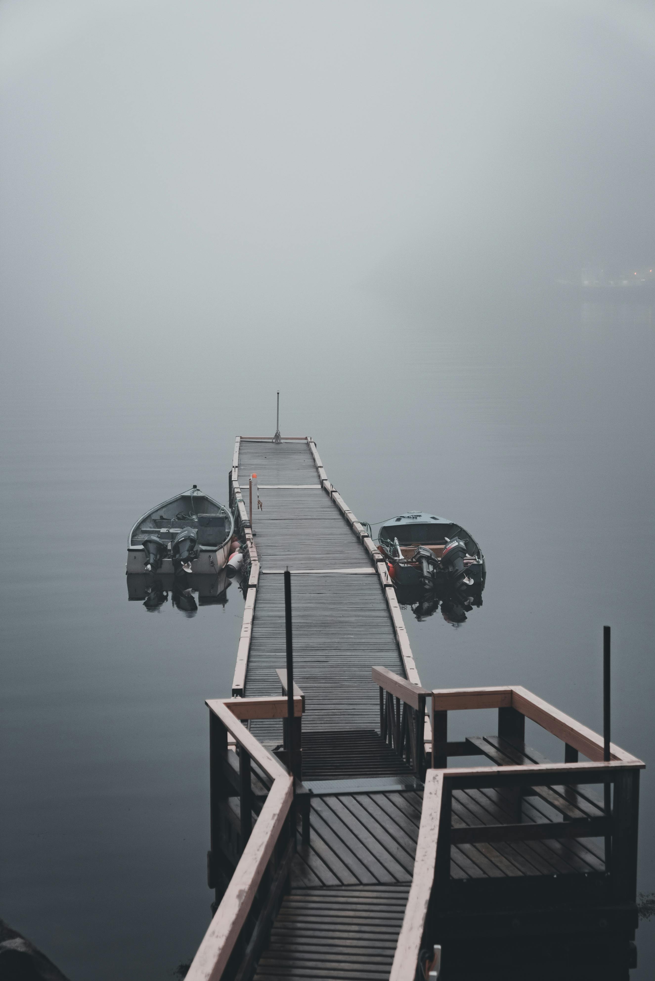 Photo Of Boat Beside Dock · Free Stock Photo