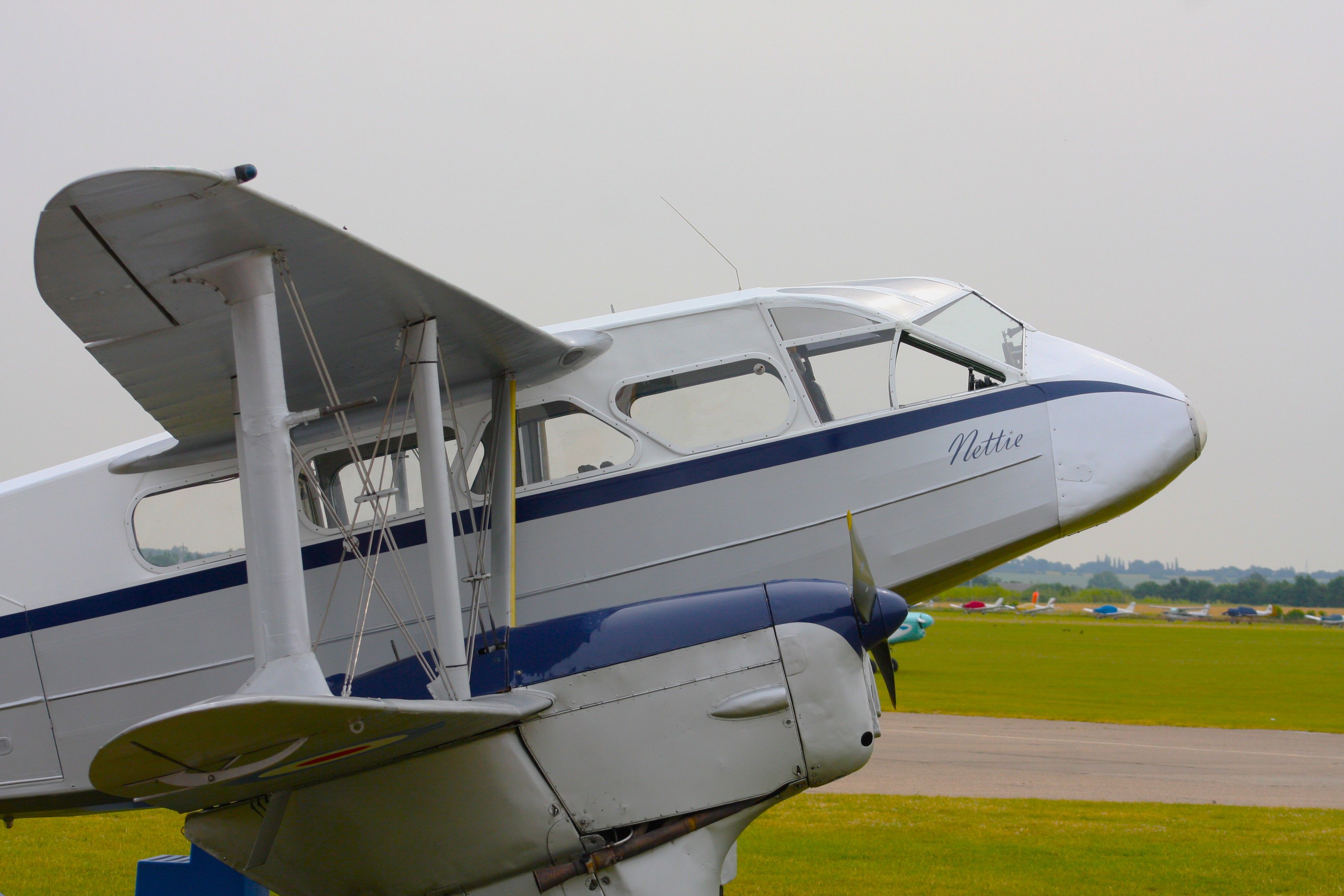 View of the Classic DH Rapide Nettie Aircraft · Free Stock Photo