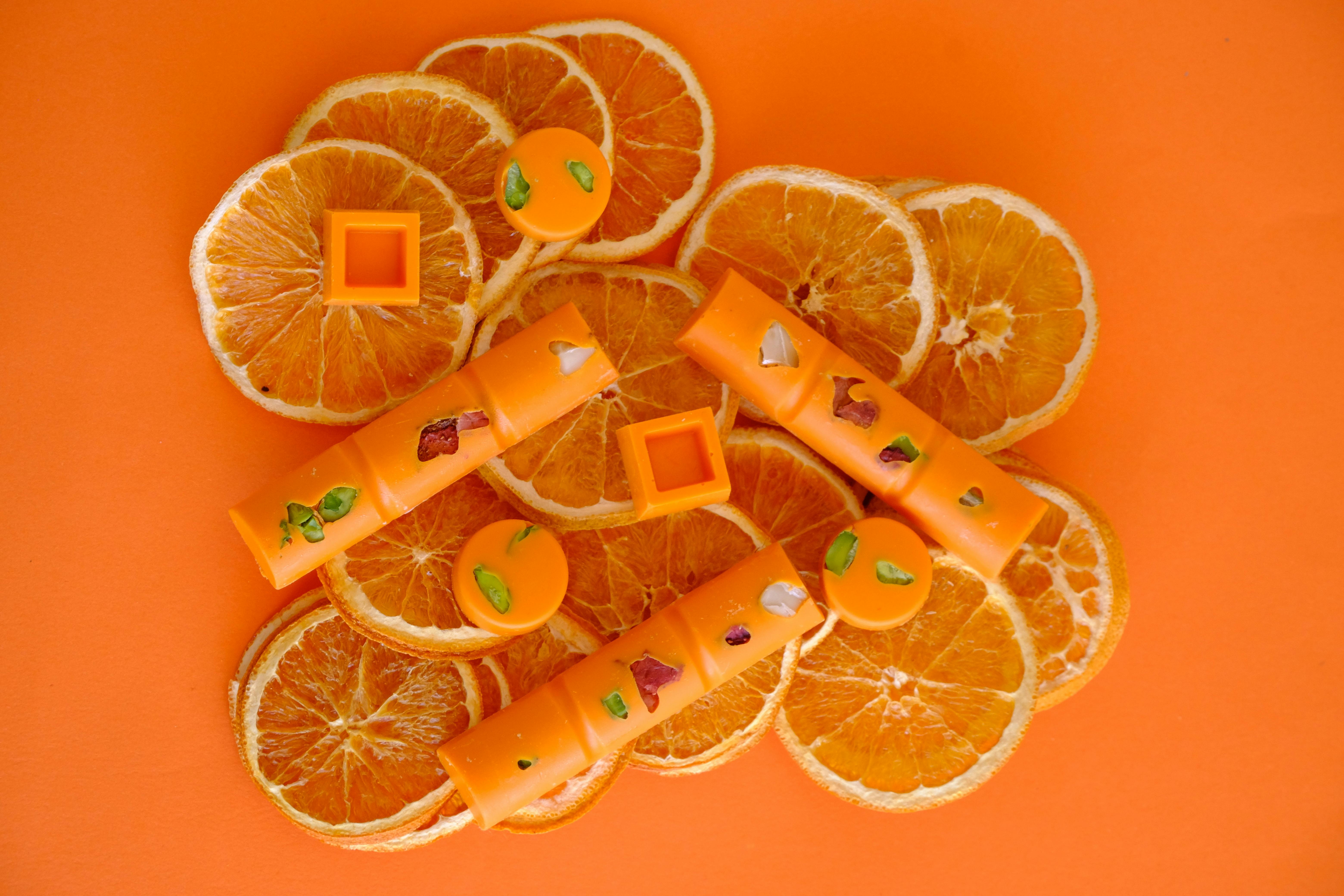 Orange Slices and Orange Pralines · Free Stock Photo