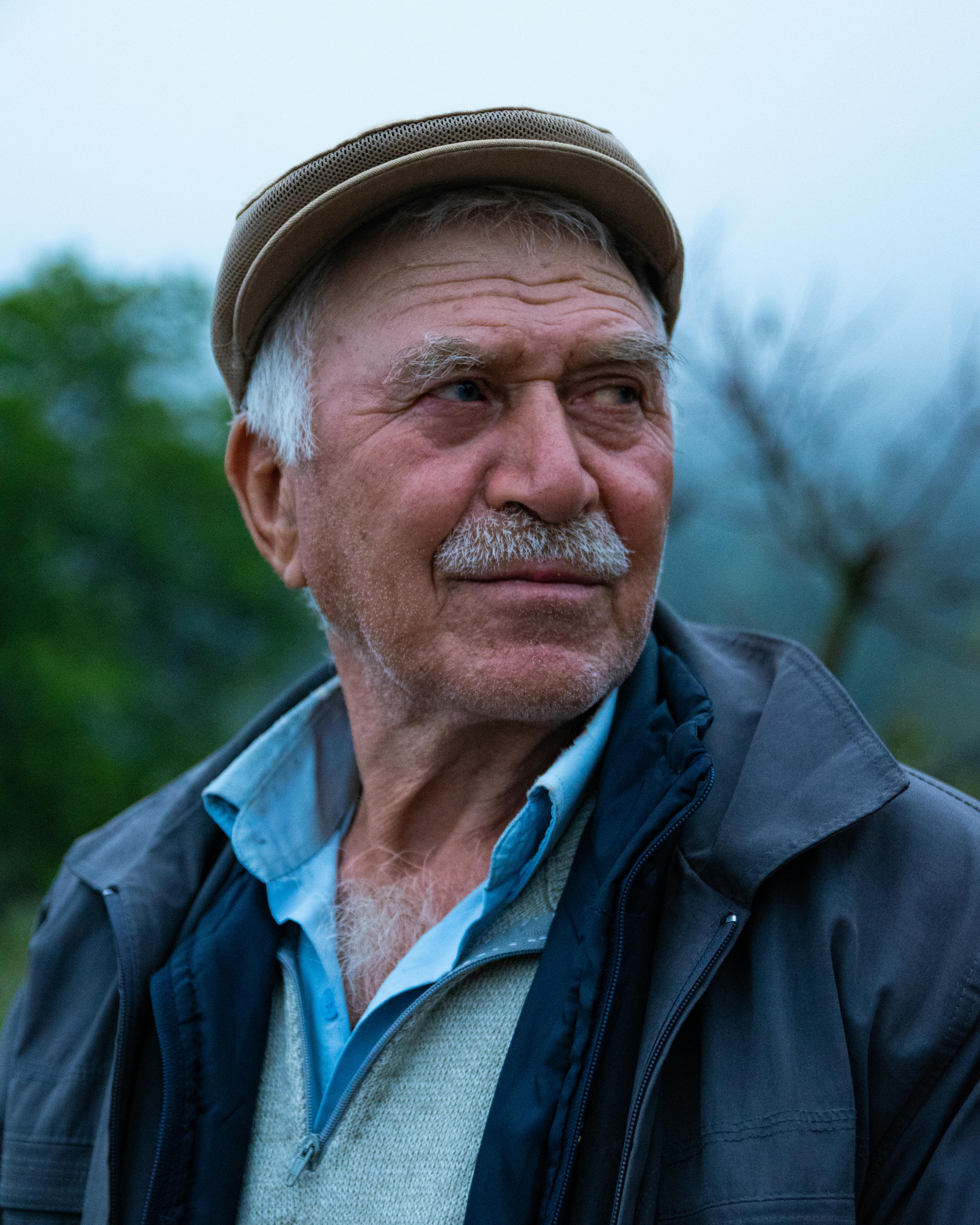 Portrait of Man in Cap · Free Stock Photo