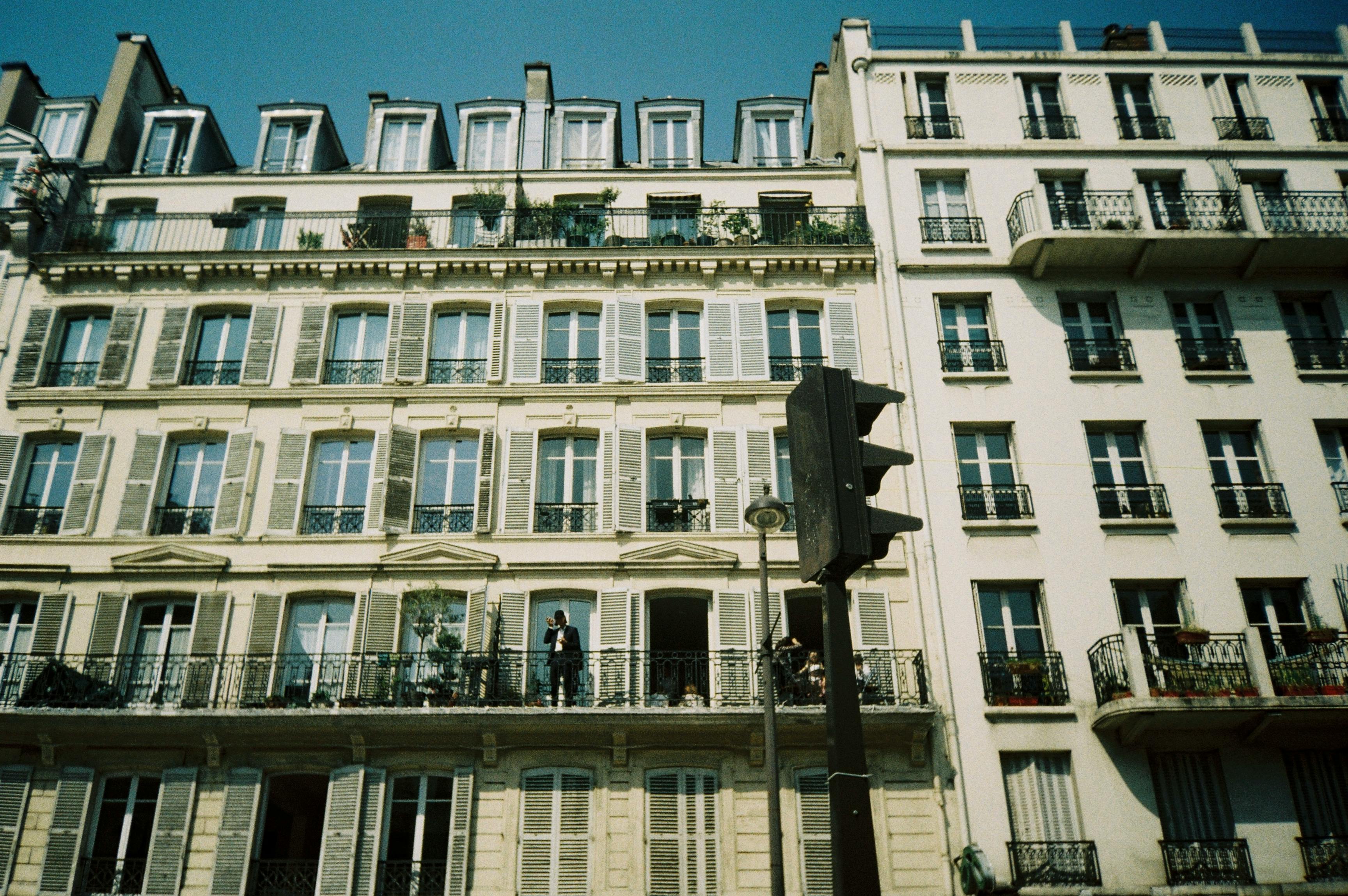 Windows in a Traditional Tenement · Free Stock Photo