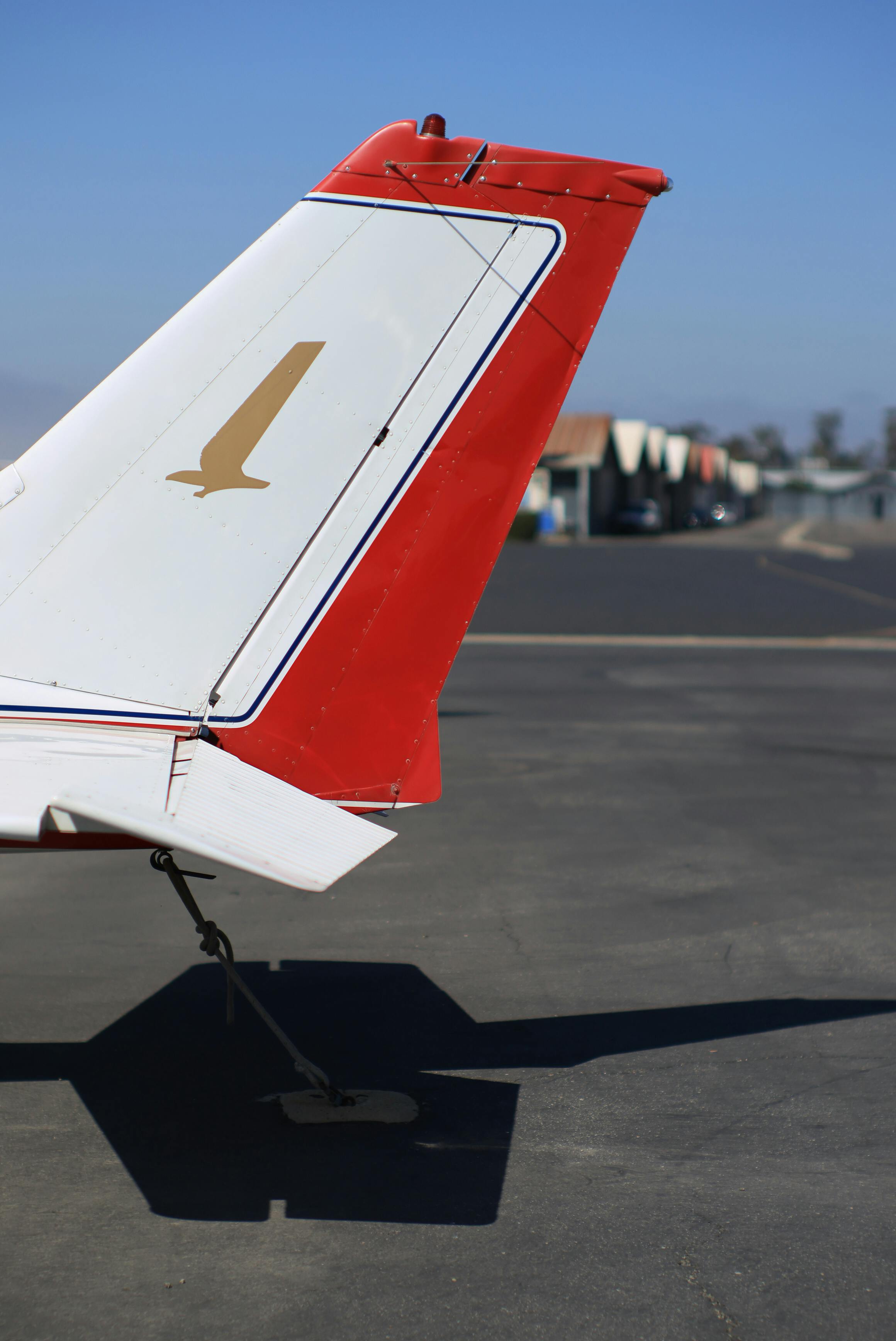 Tail of Aircraft · Free Stock Photo