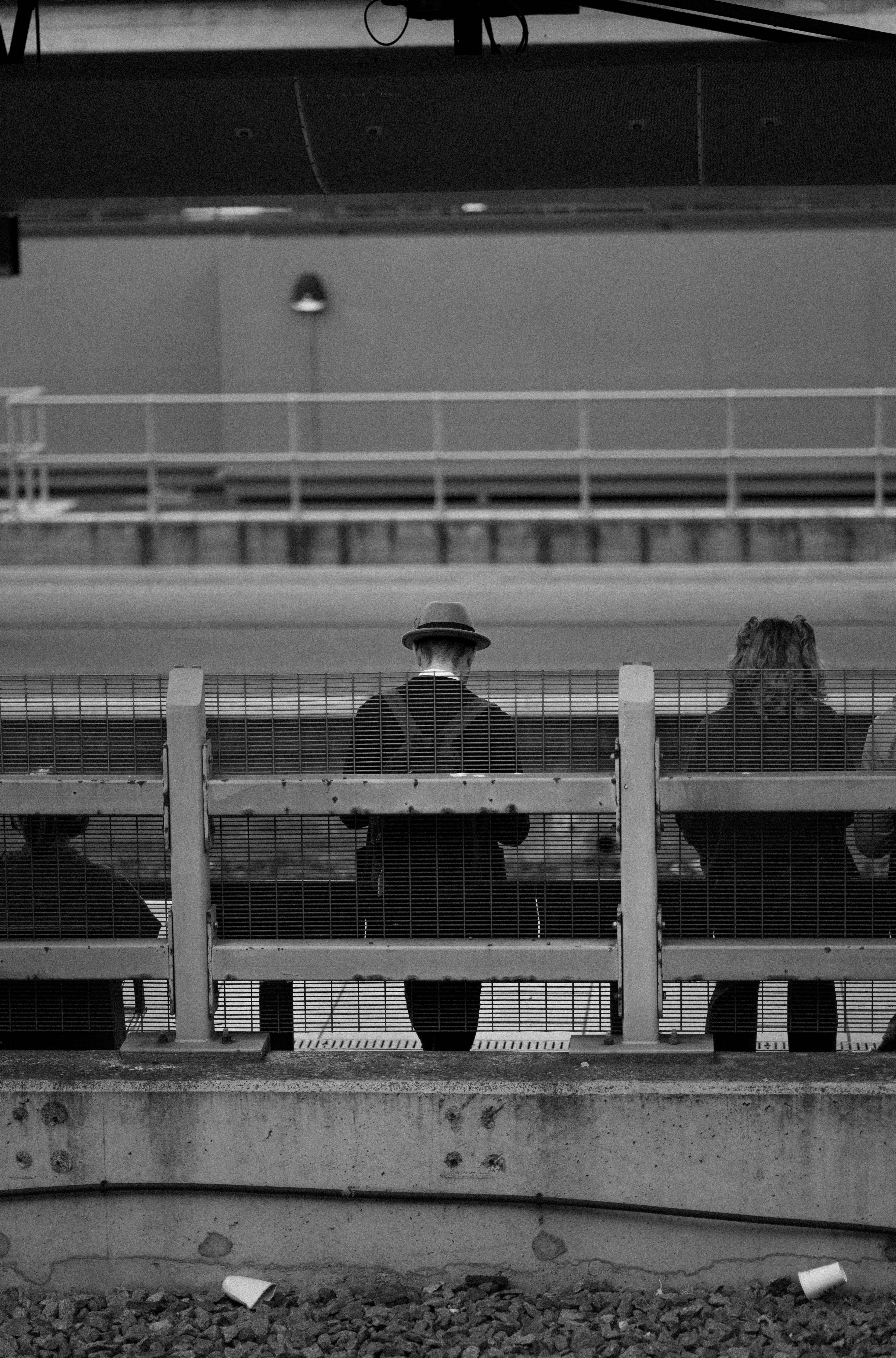People Waiting at Station · Free Stock Photo