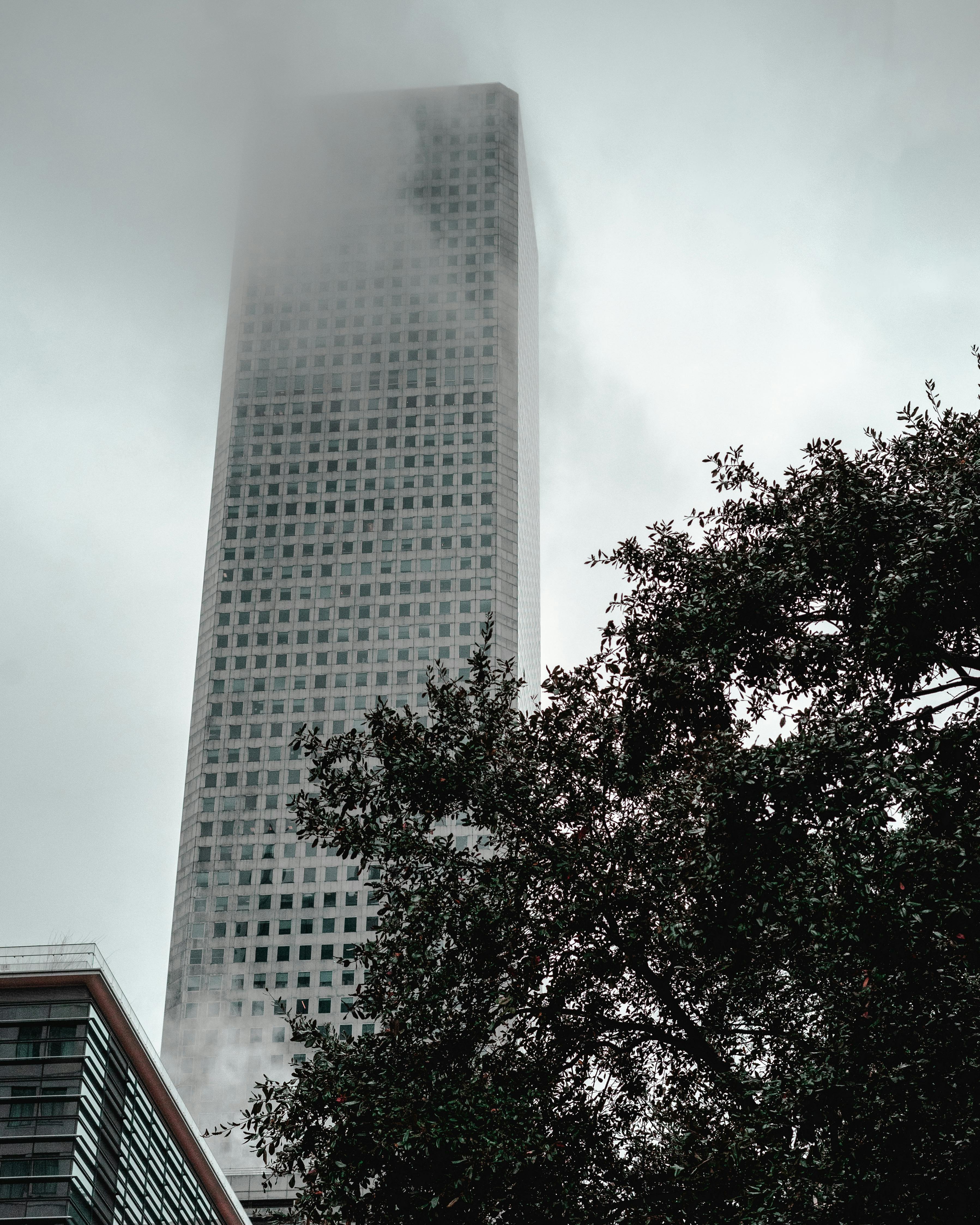 Tower Covered With Fog · Free Stock Photo