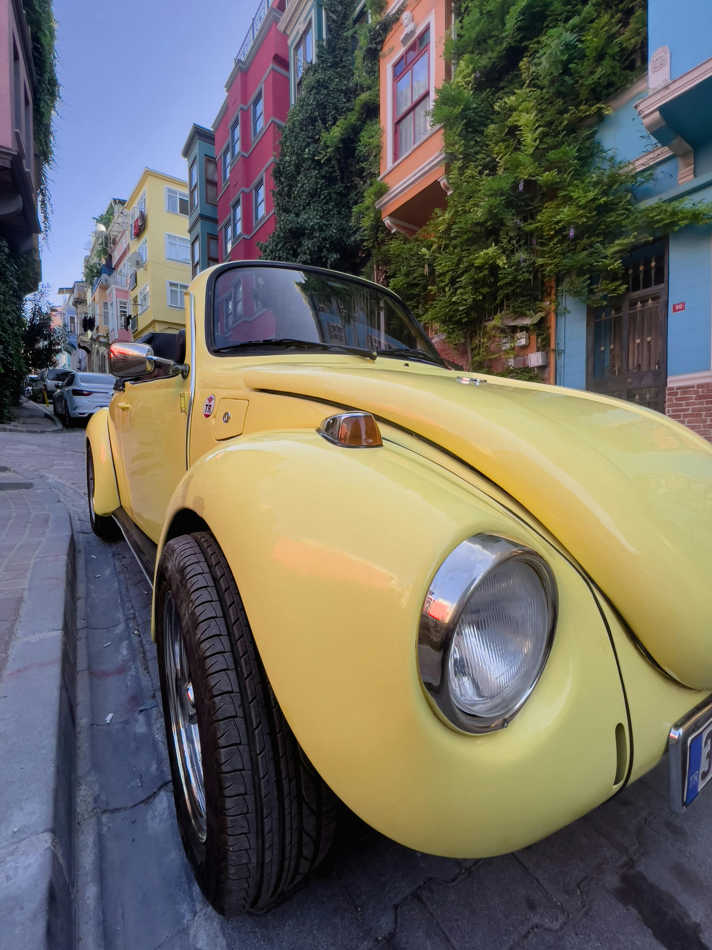 Yellow Volkswagen Beetle · Free Stock Photo