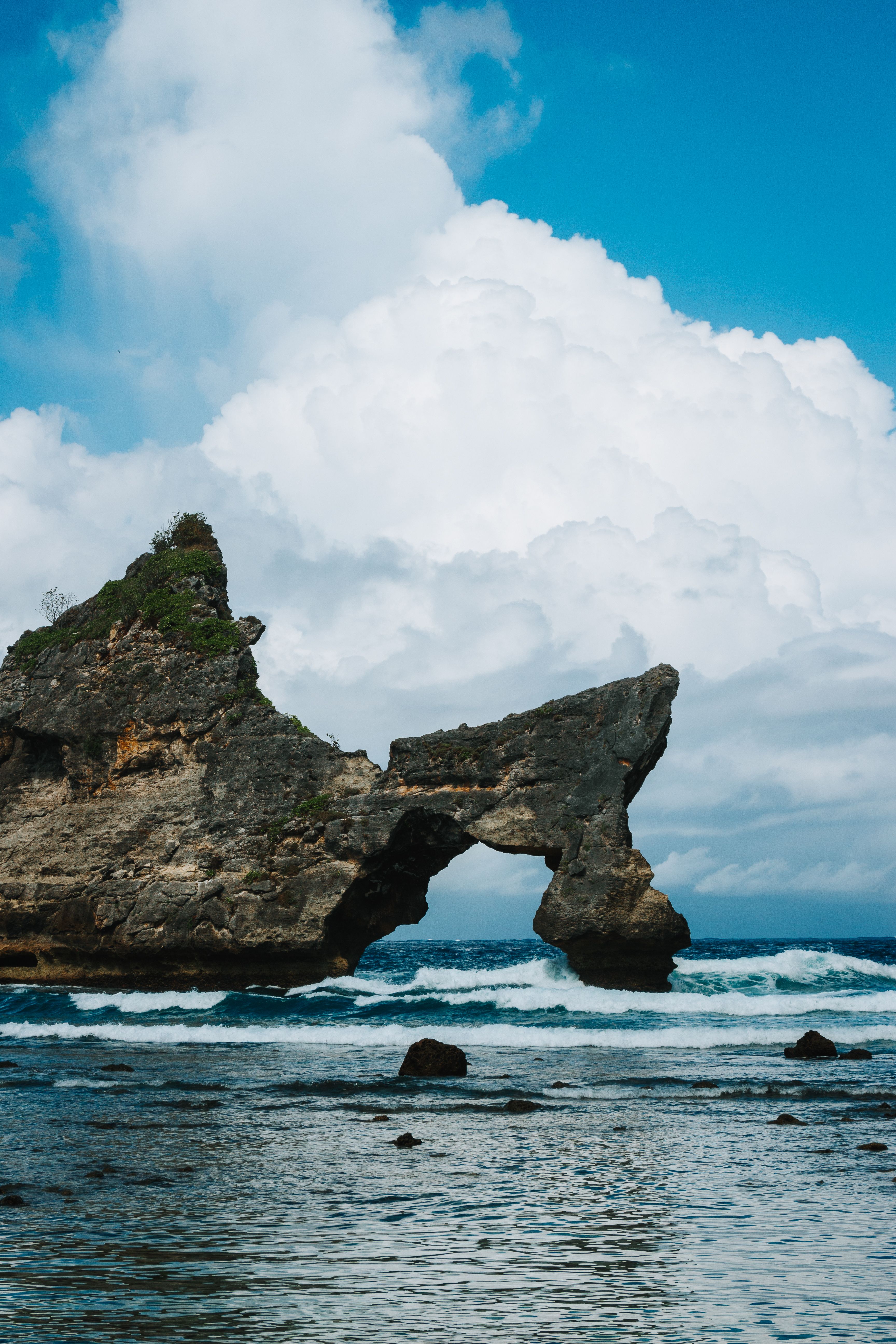A Natural Arch by a Sea · Free Stock Photo