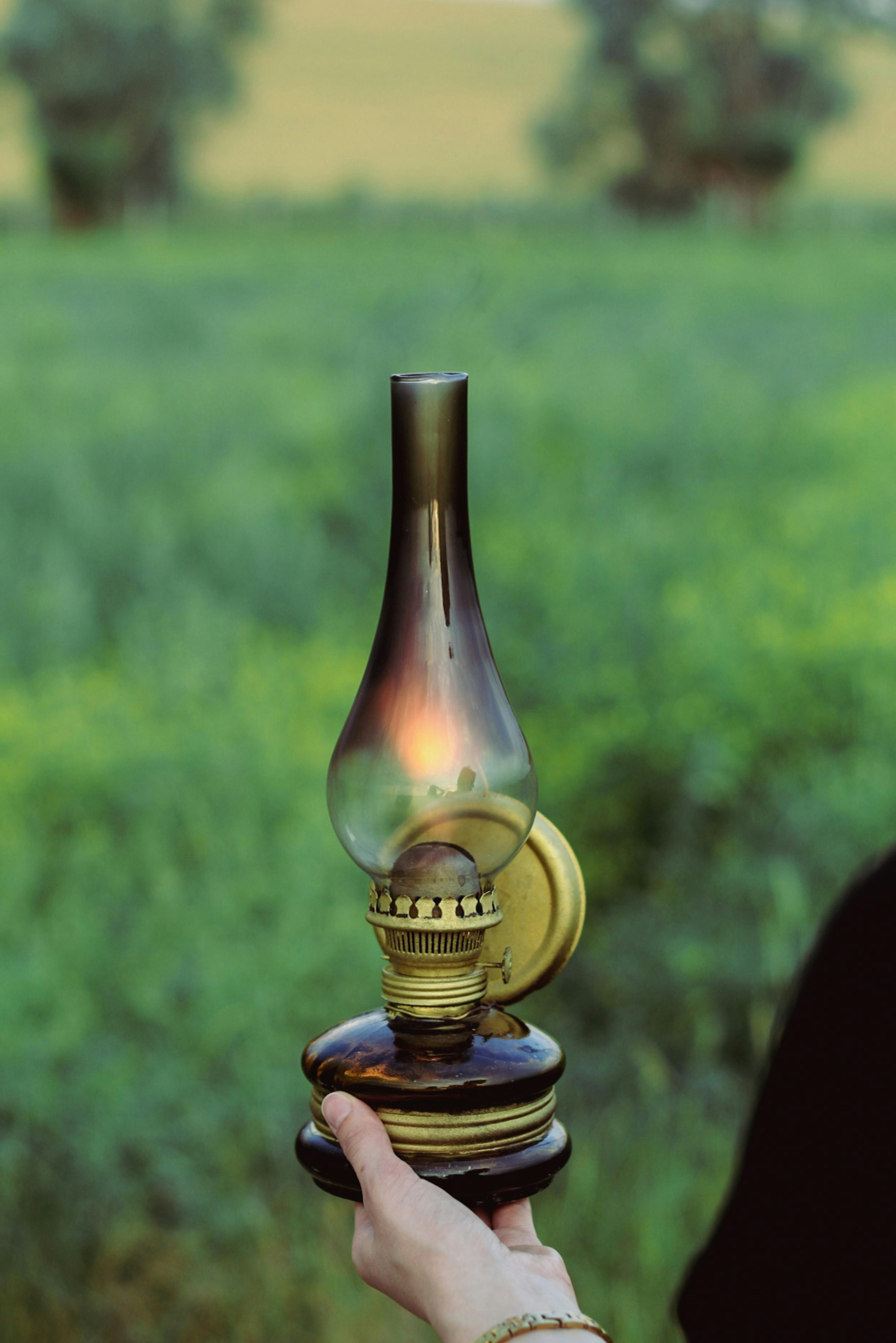 Person Holding a Moon Lamp · Free Stock Photo