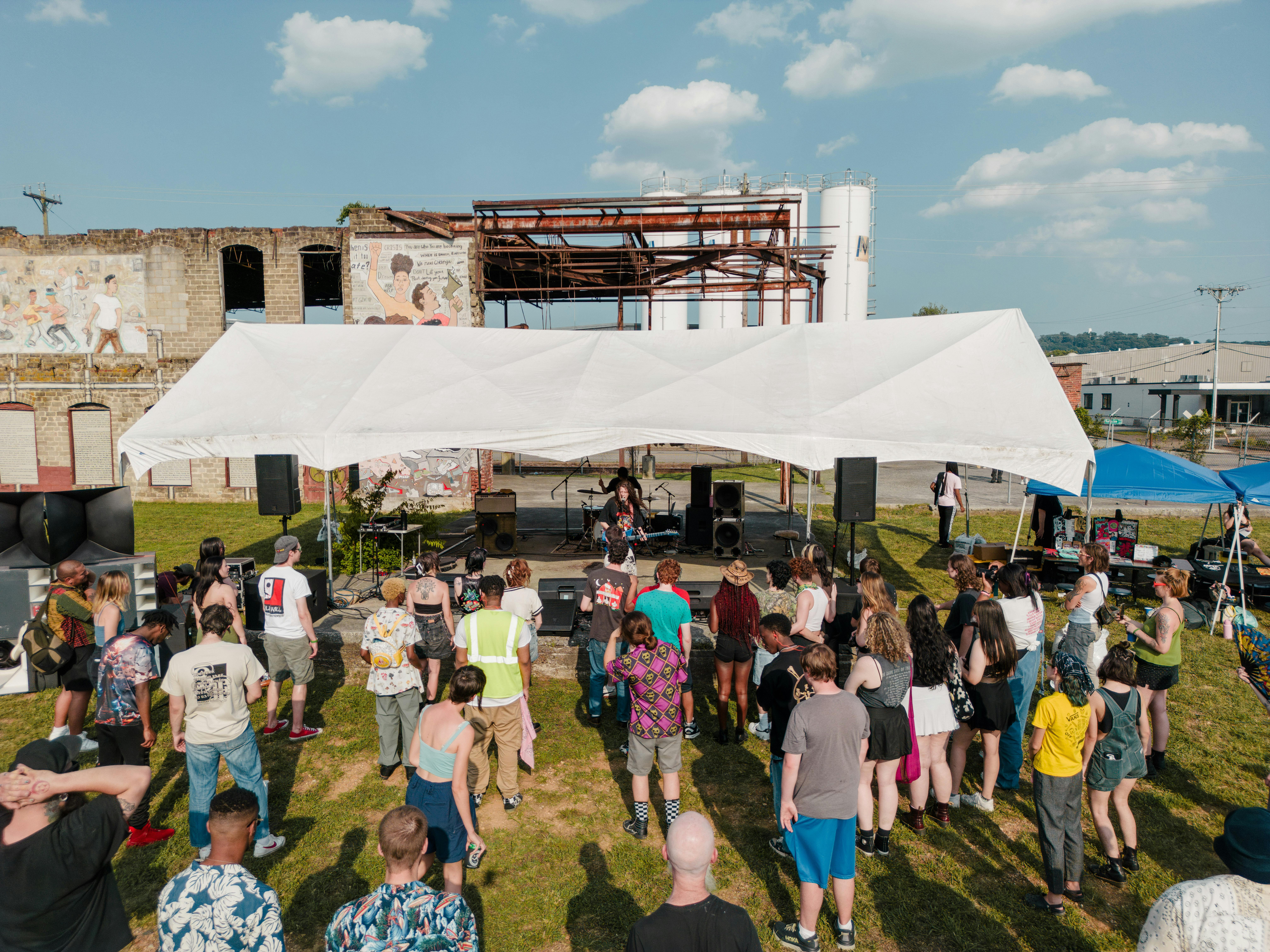 Back View of People on Concert · Free Stock Photo