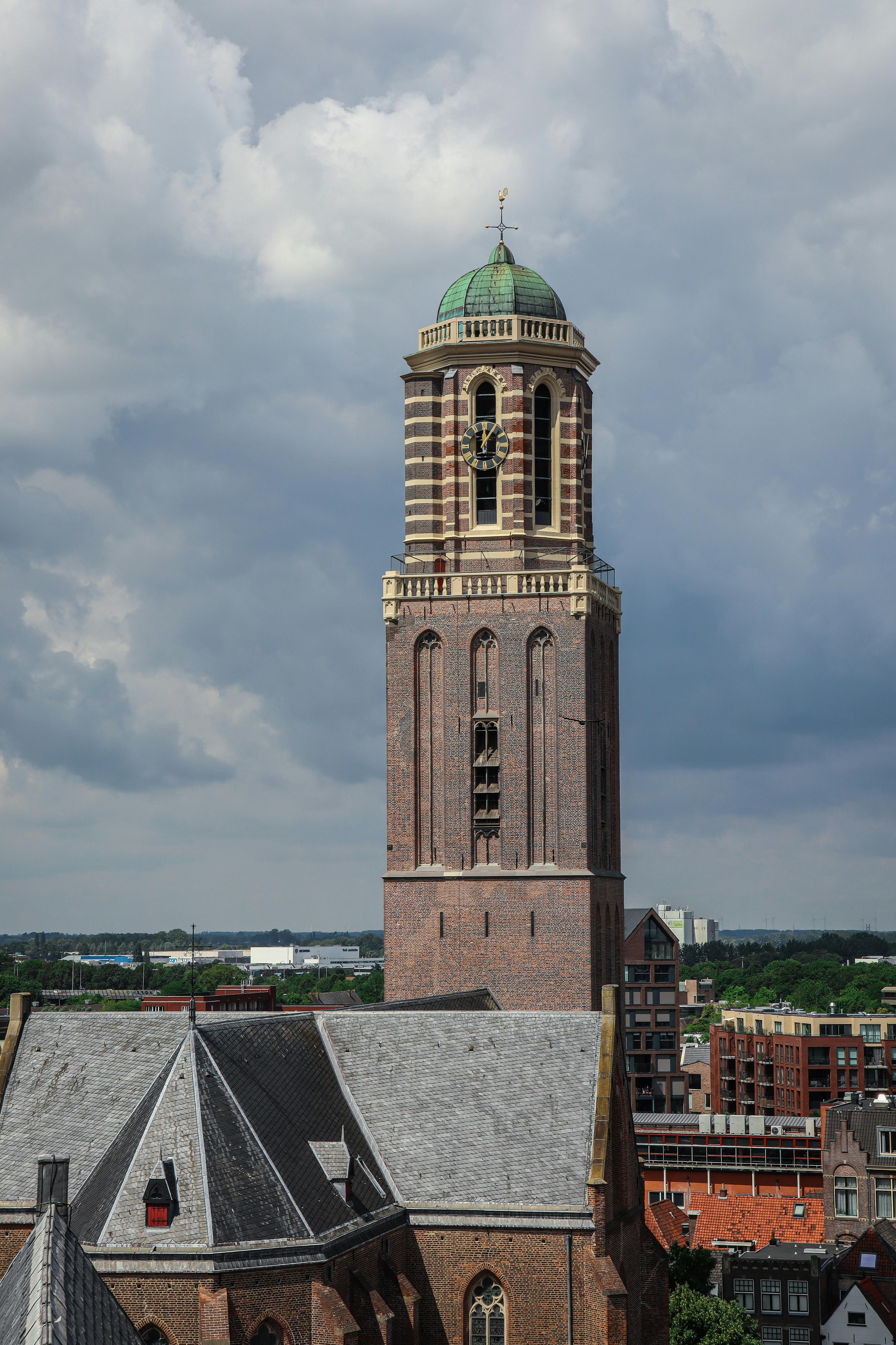 Peperbus Tower of the Basilica of Our Lady of the Assumption in Zwolle ...