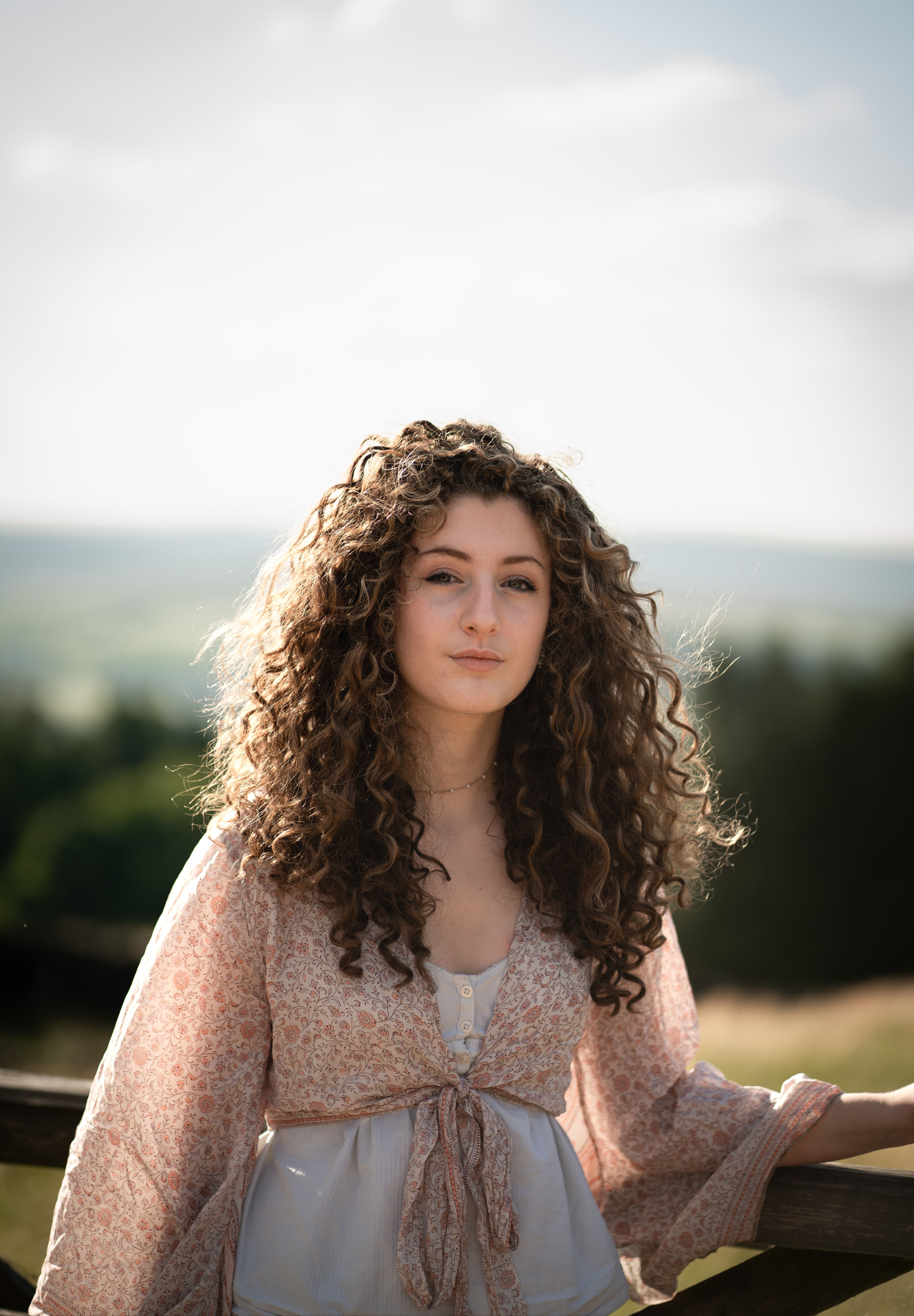 Portrait of Woman at Sunset · Free Stock Photo