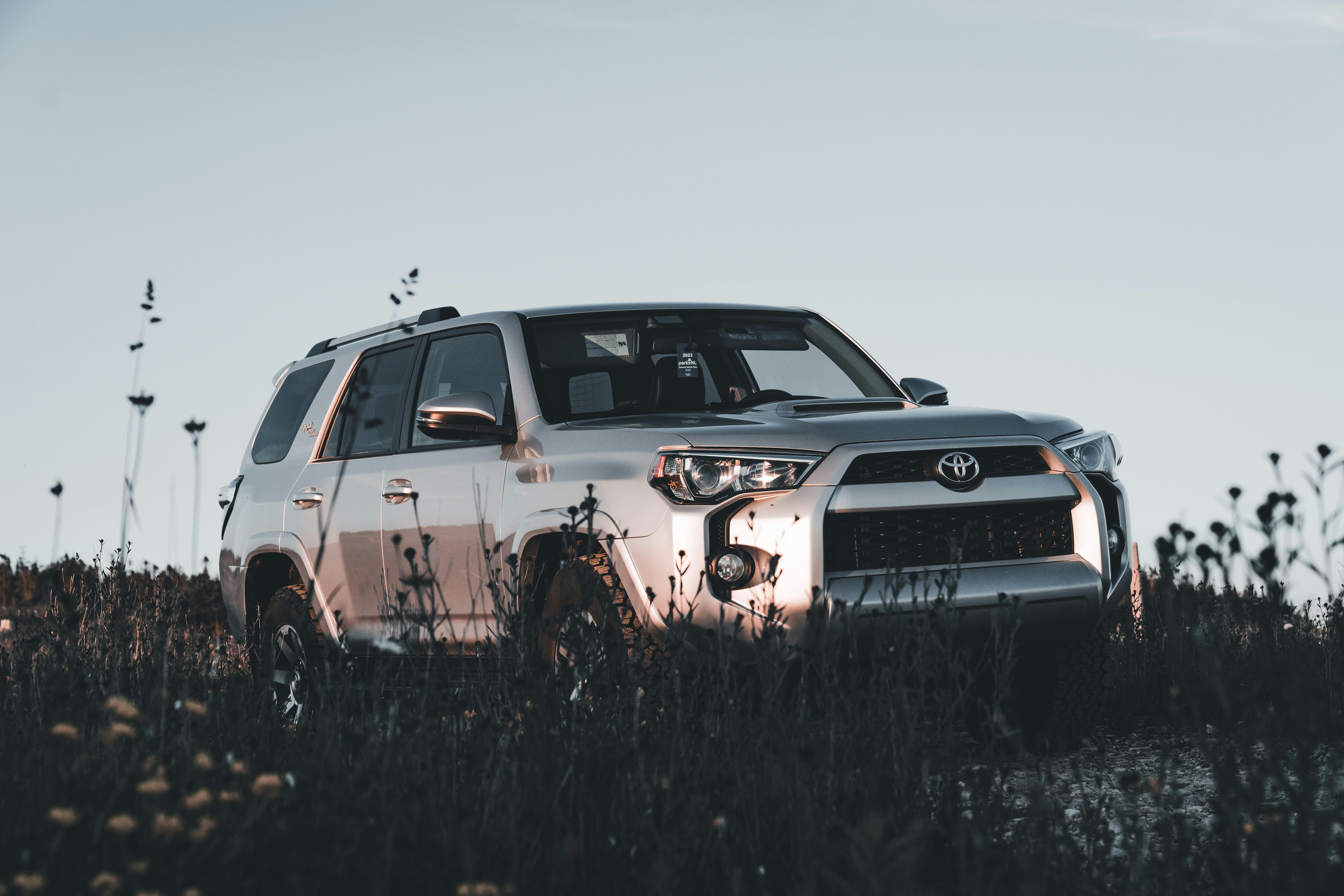 Grasses around Toyota 4Runner · Free Stock Photo
