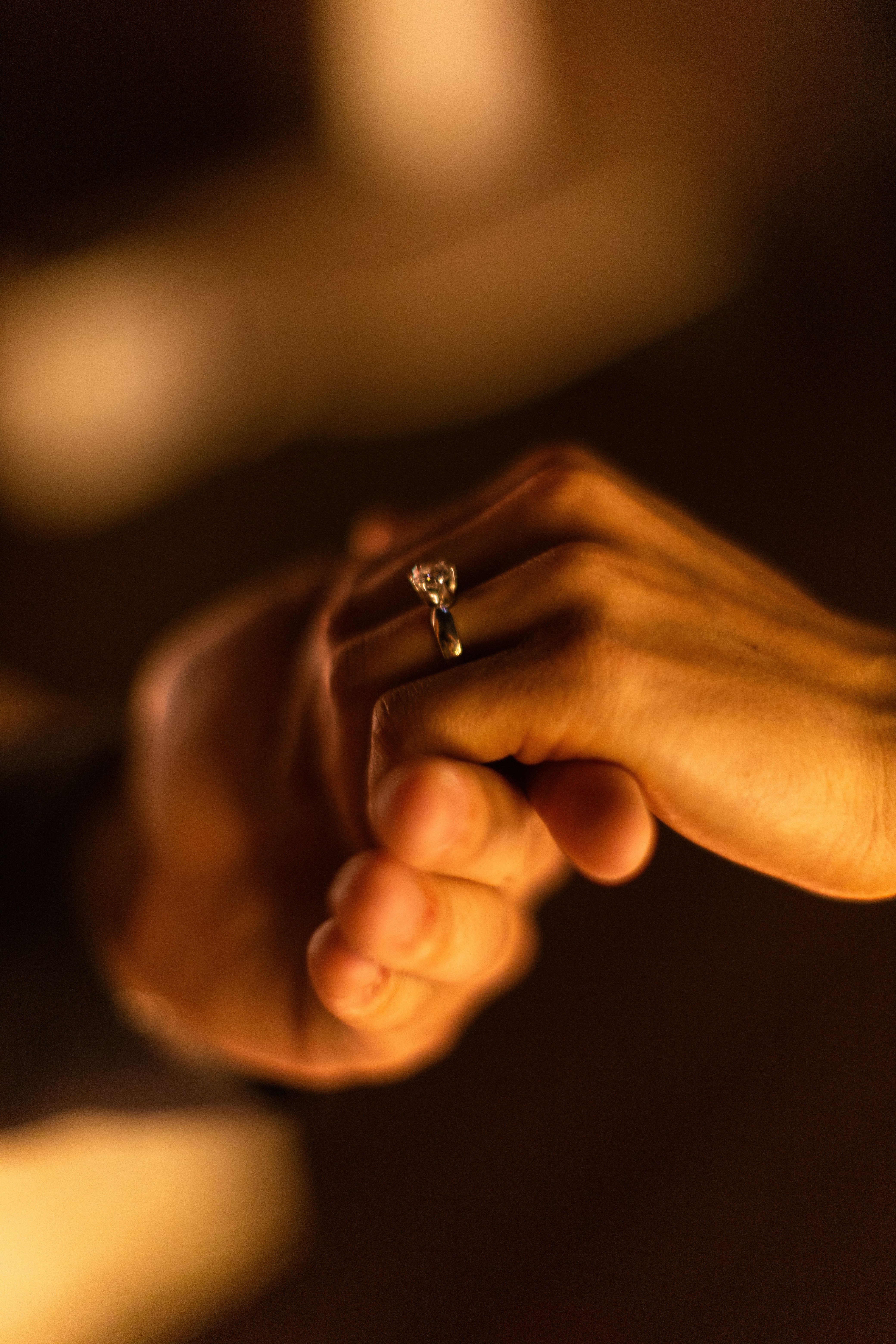 Loving Couple Holding Hands · Free Stock Photo