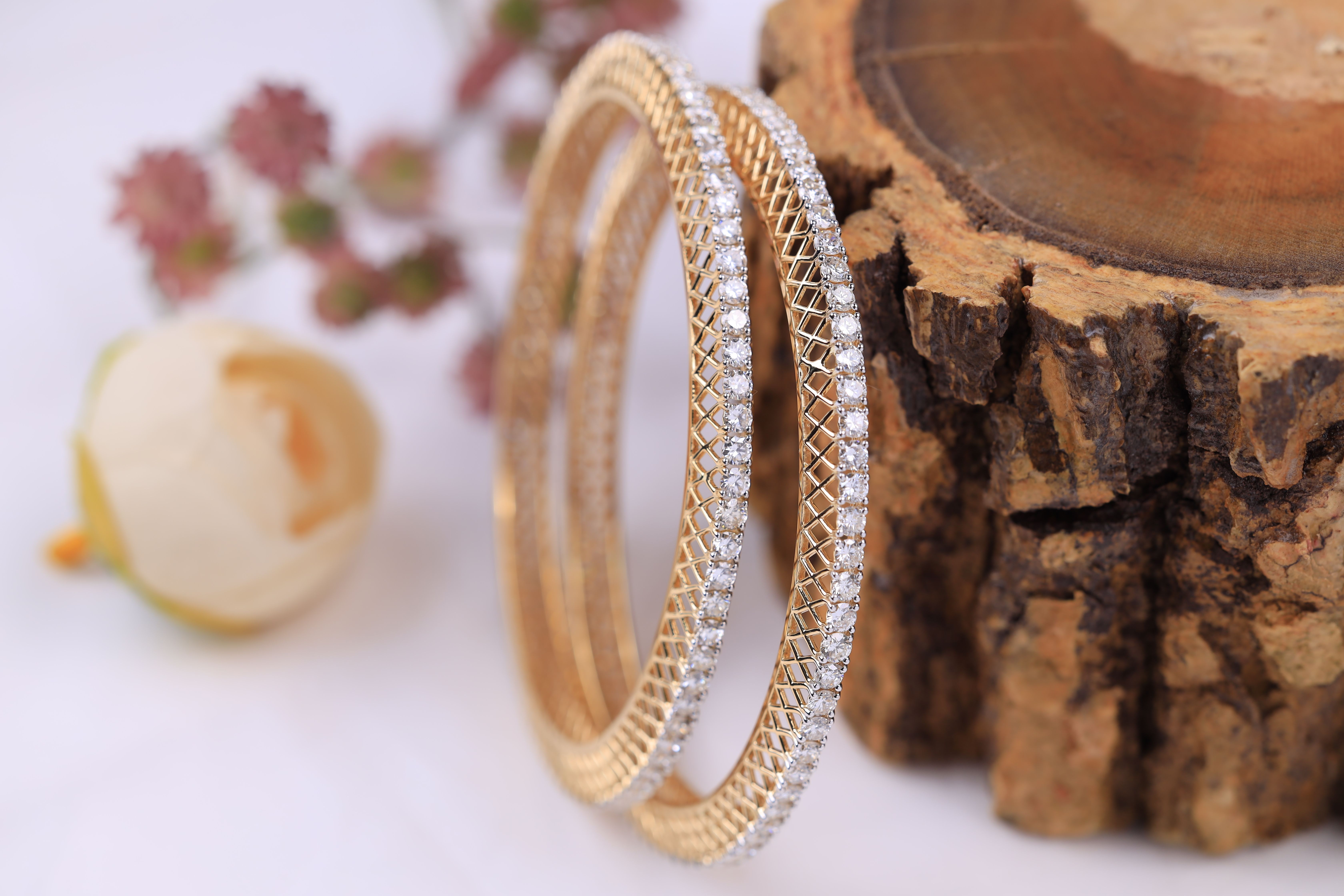 Close up of Golden Bracelets · Free Stock Photo