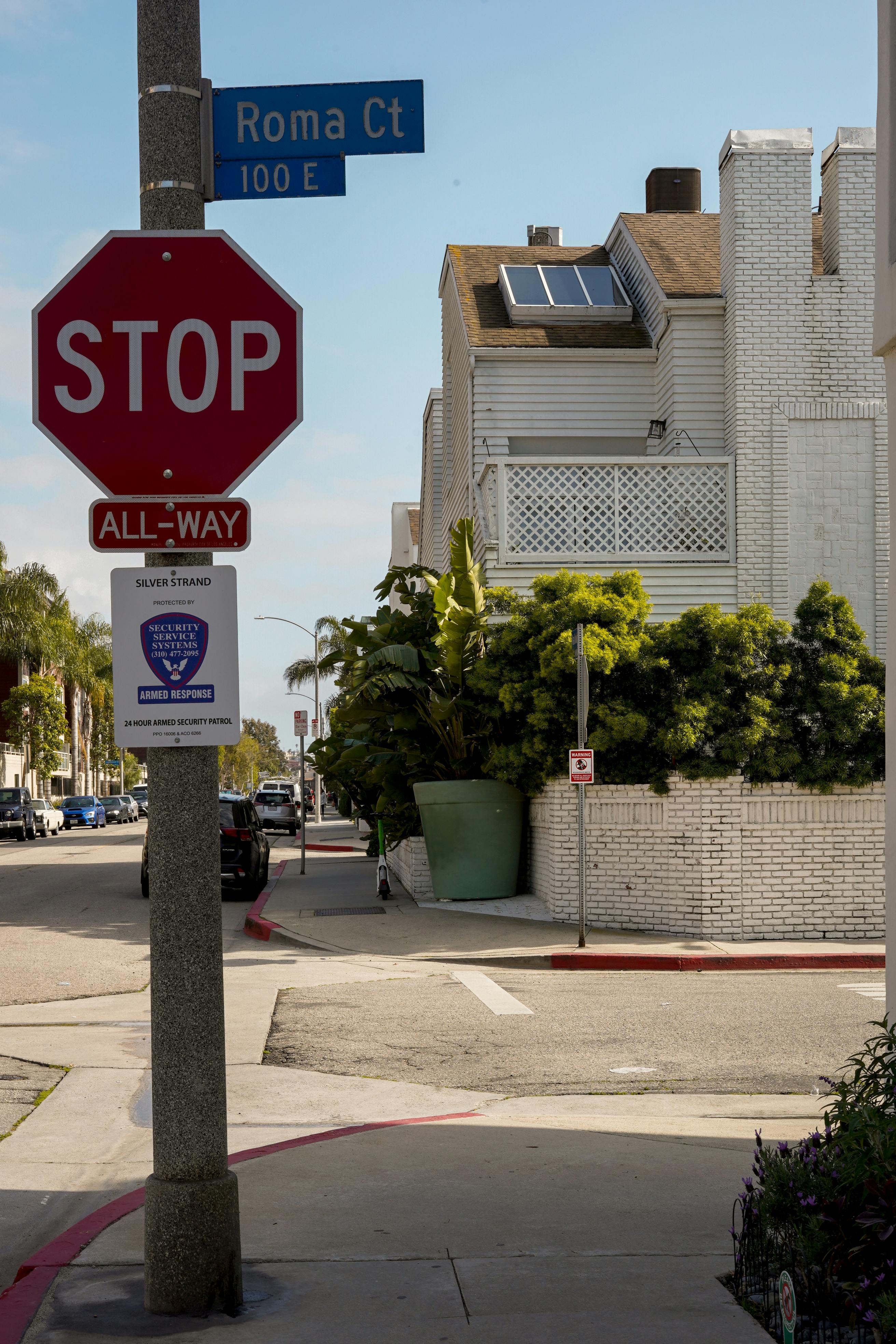 Stop Sign on Street in Town · Free Stock Photo