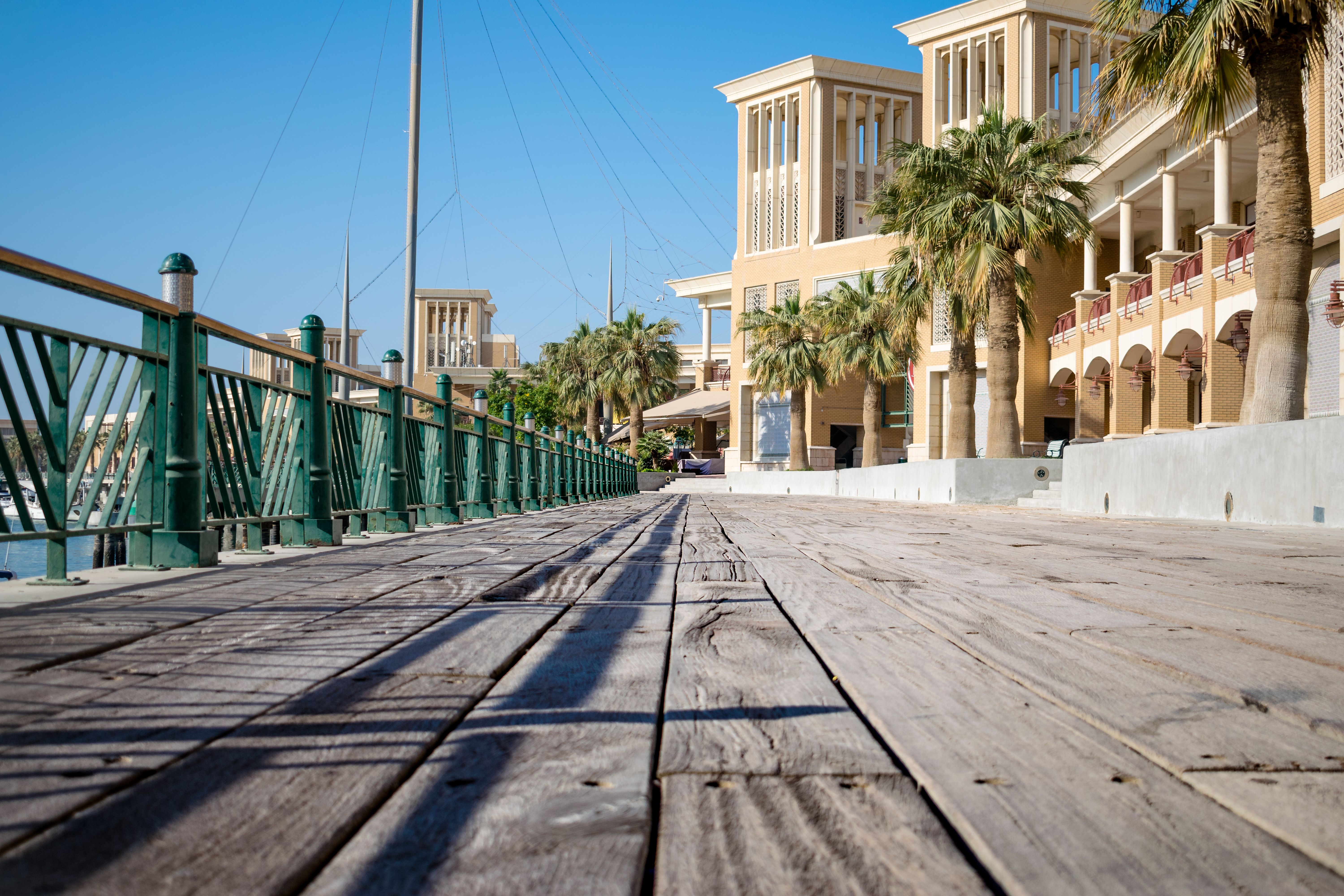 Wooden Promenade by Souk Sharq in Kuwait · Free Stock Photo