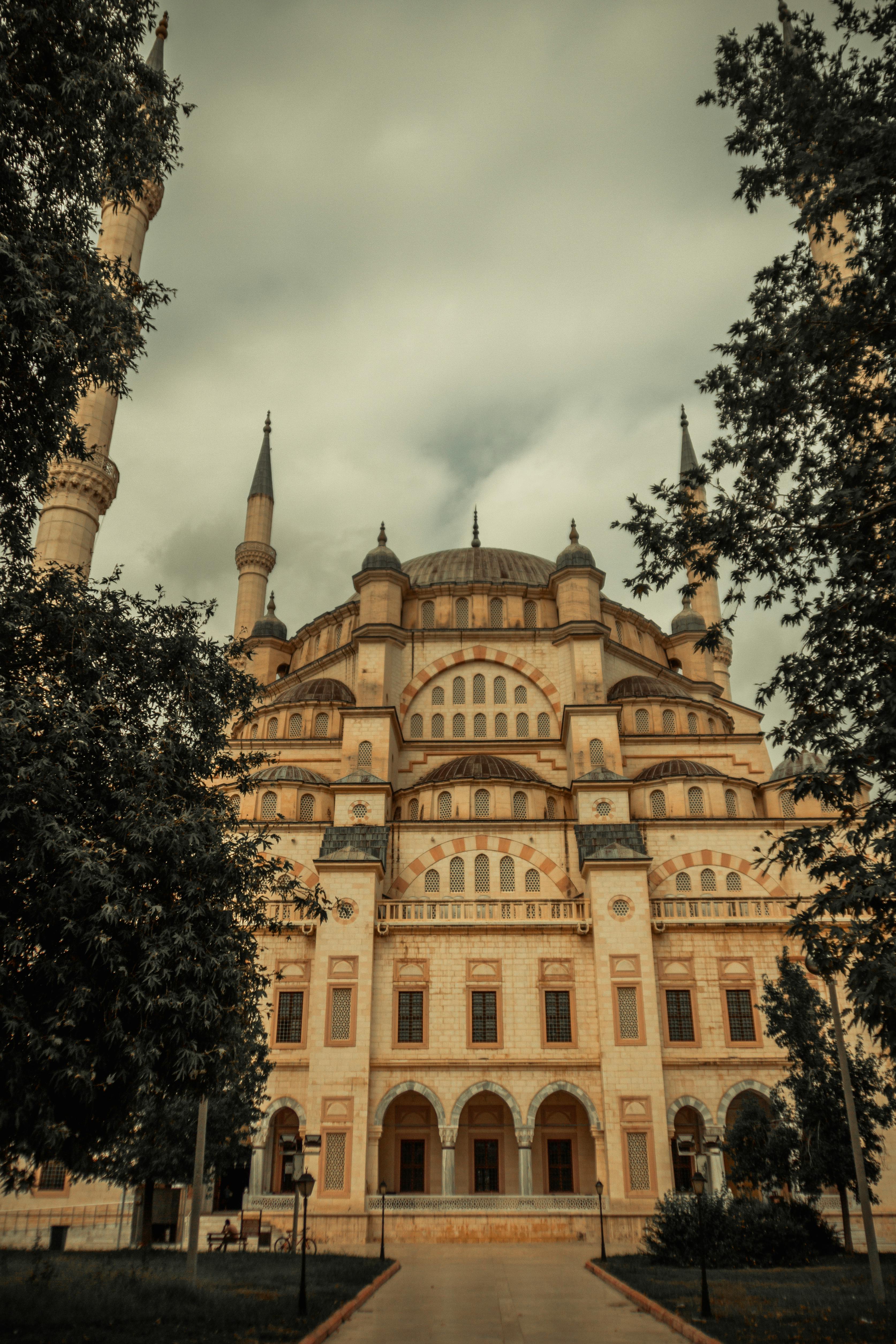 Ceiling in Sabanci Central Mosque, Adan · Free Stock Photo