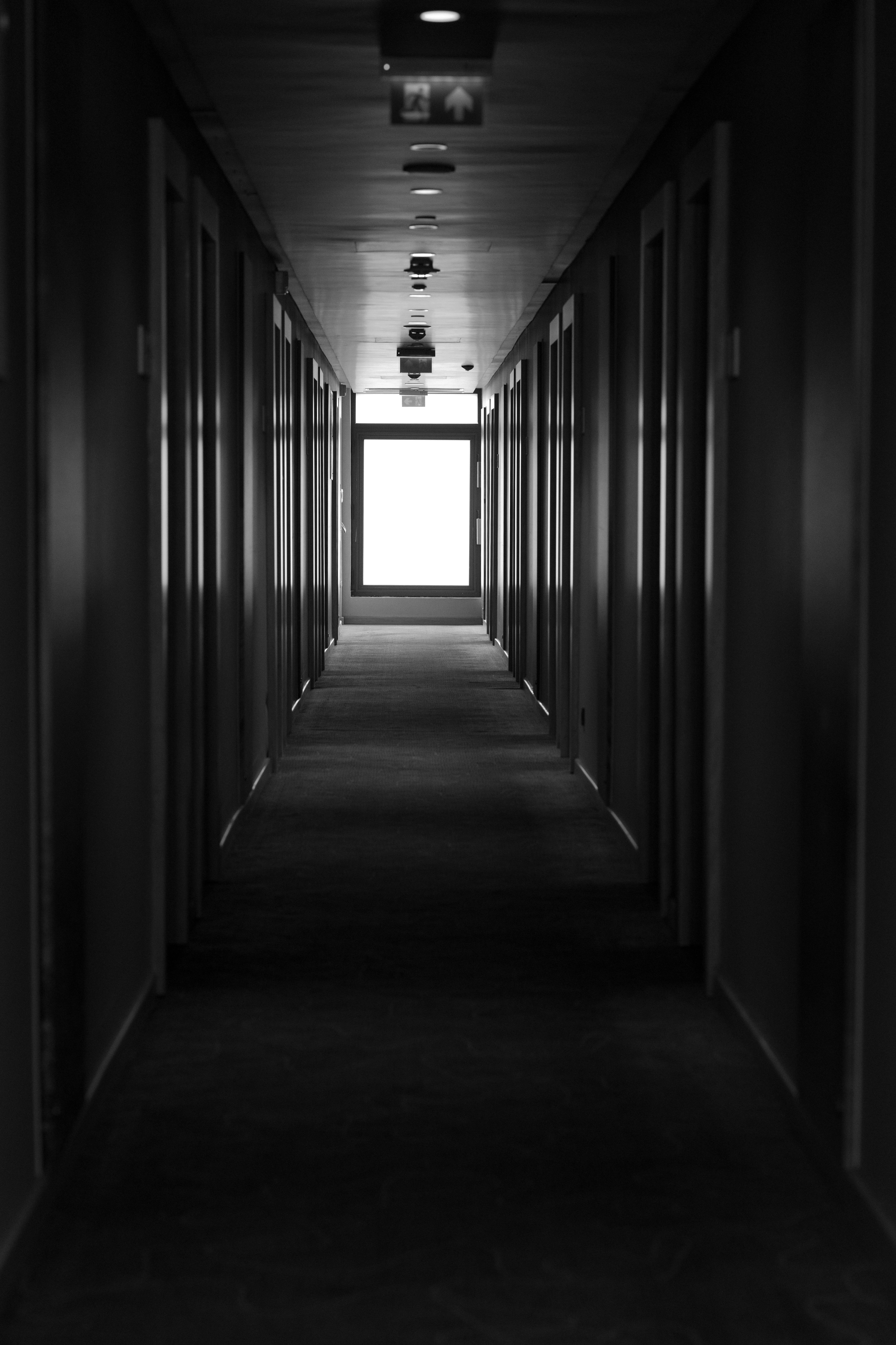 Photo of Empty Well Lit Hallway · Free Stock Photo
