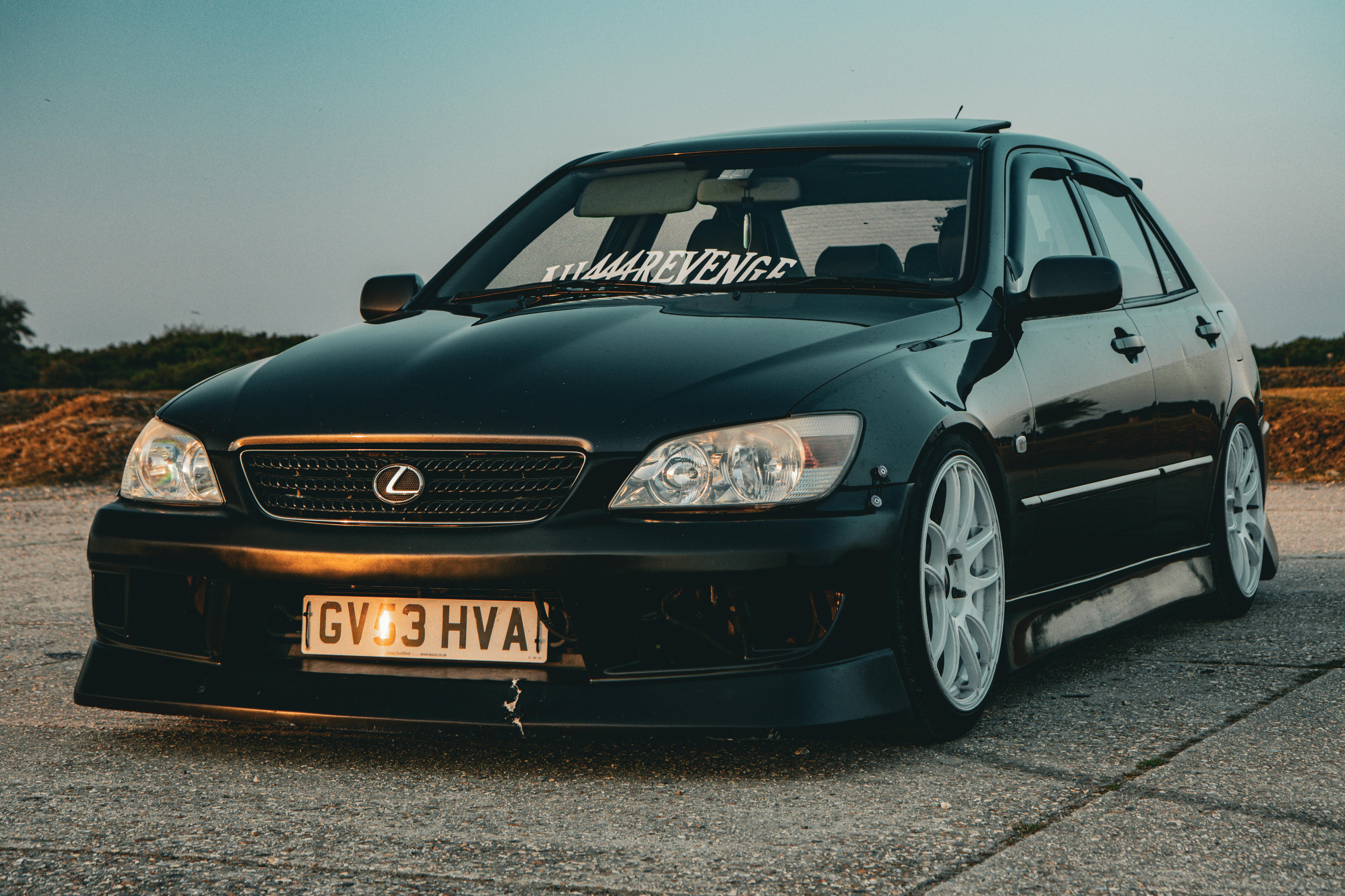 Black, Tuned Lexus IS · Free Stock Photo