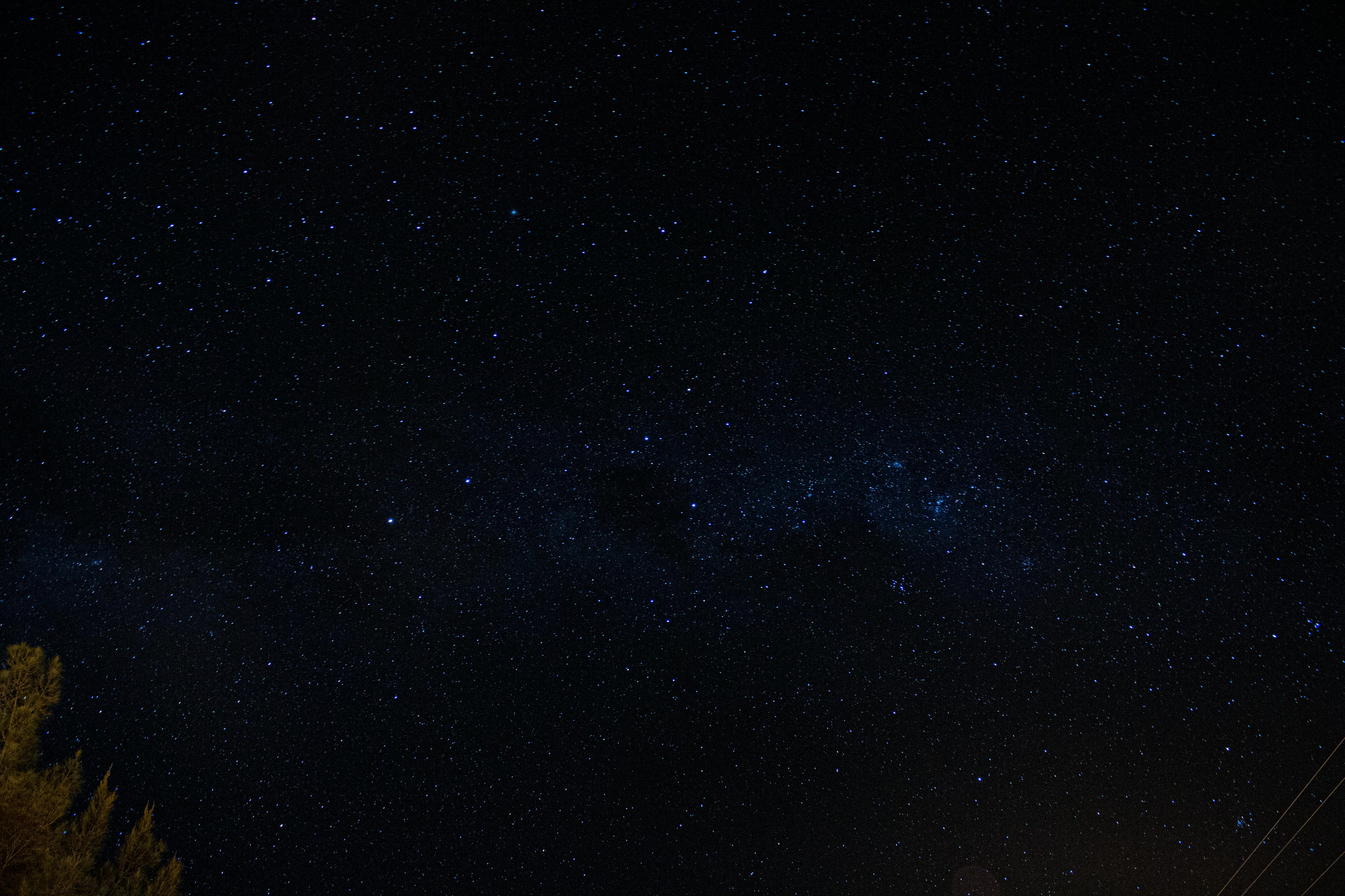 Blue Sky With Stars during Night Time · Free Stock Photo