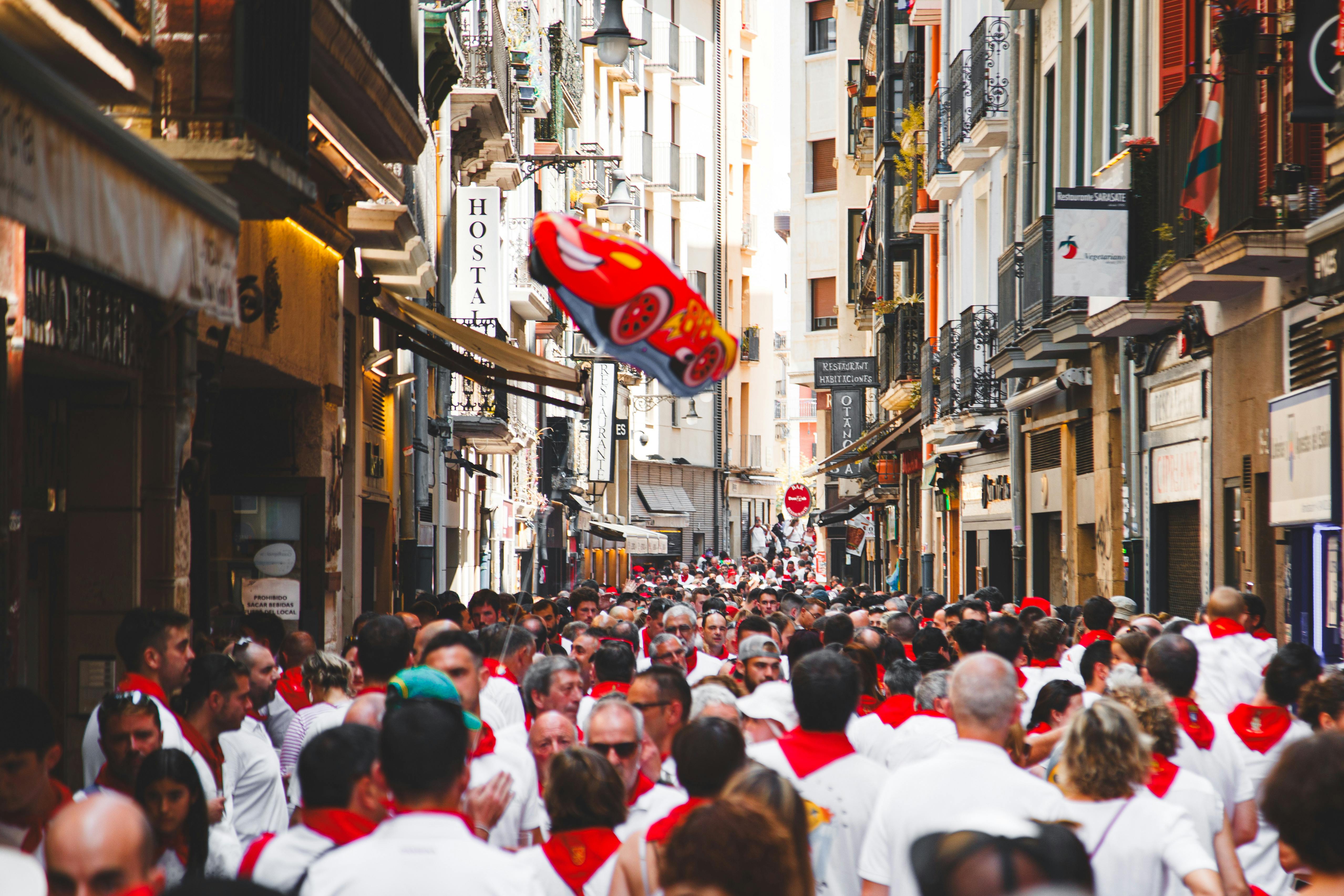 Crowd on Parade on Street · Free Stock Photo