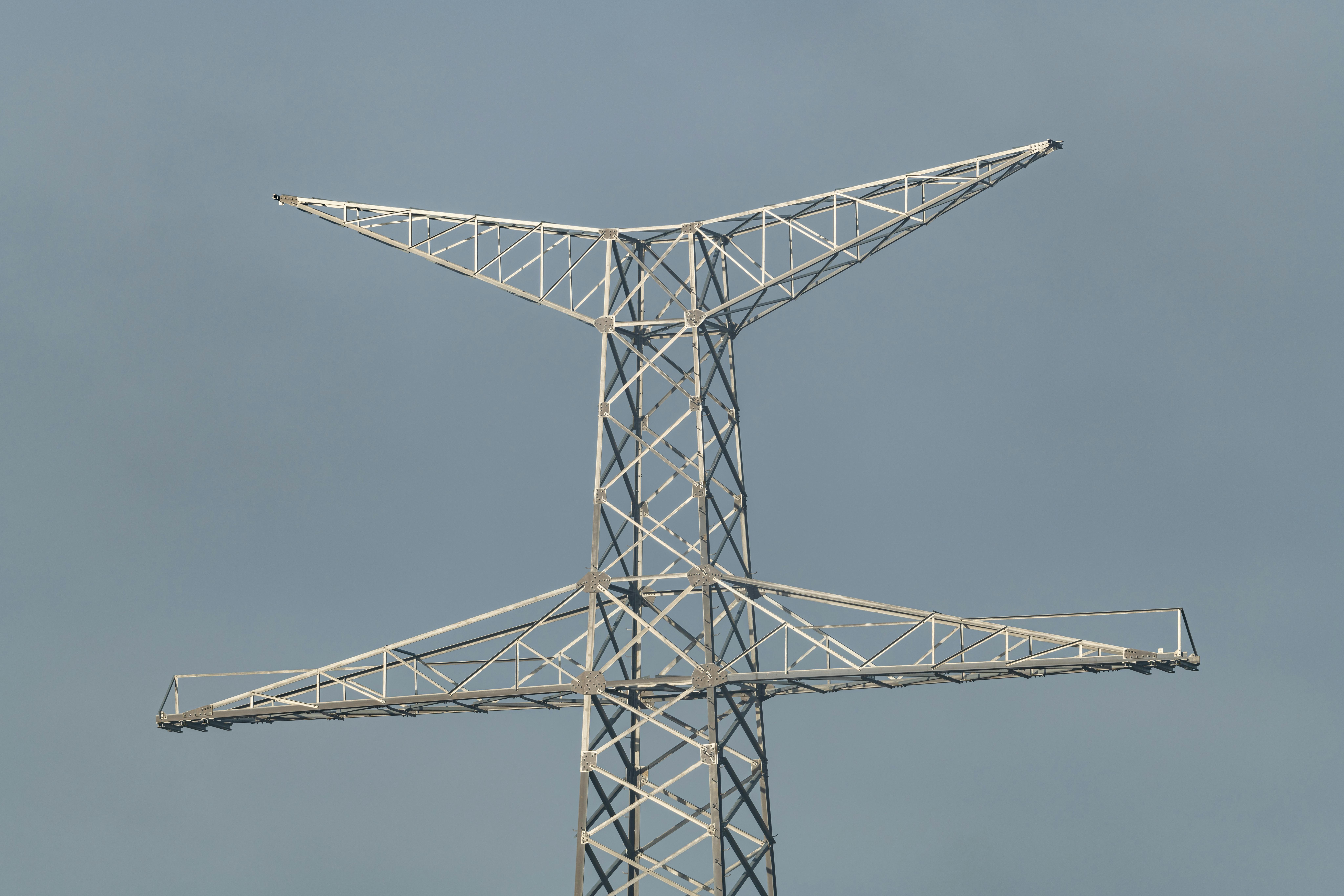 Transmission Tower under Clear Sky · Free Stock Photo