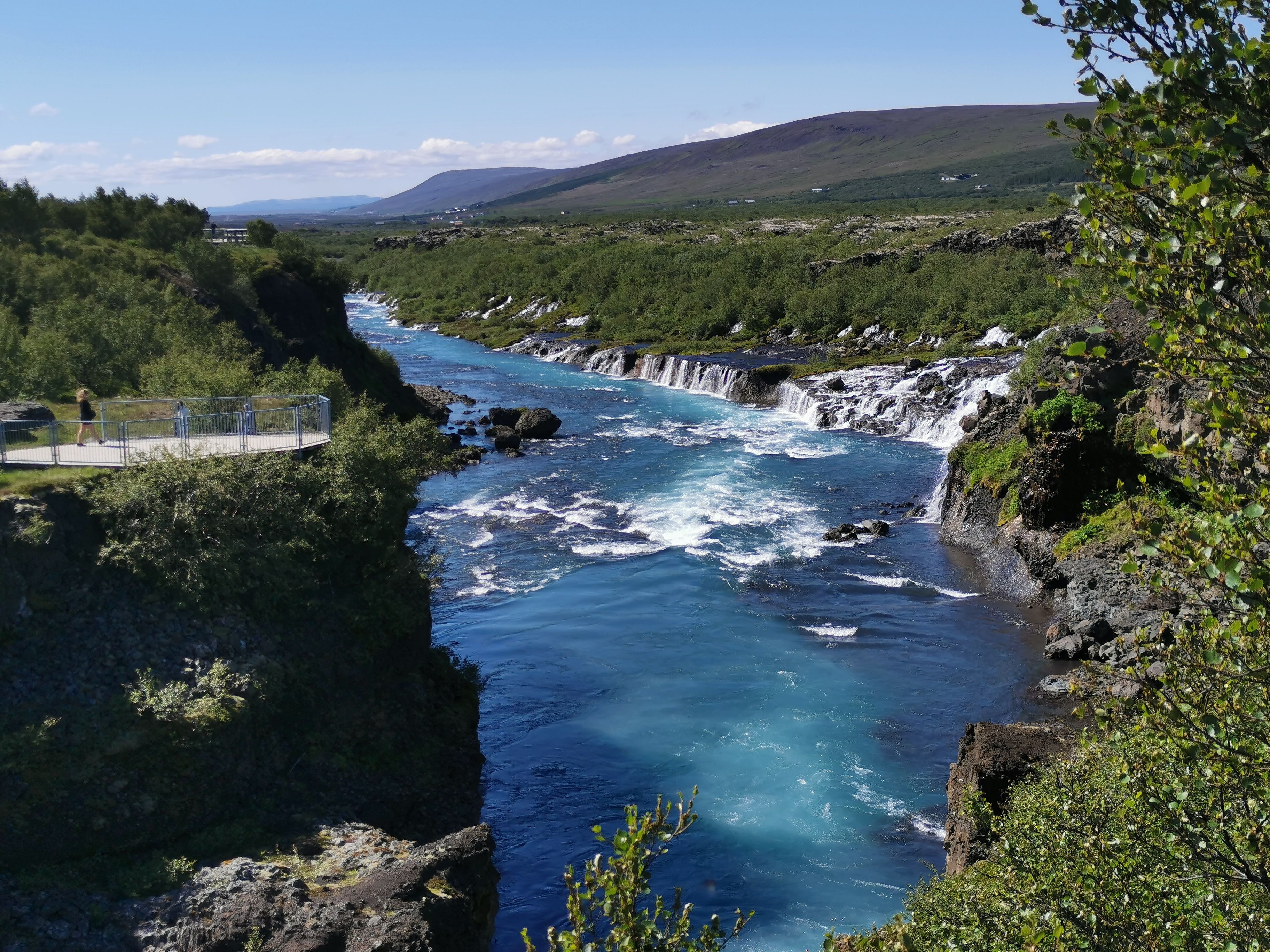 Viewpoint over the Rushing River · Free Stock Photo