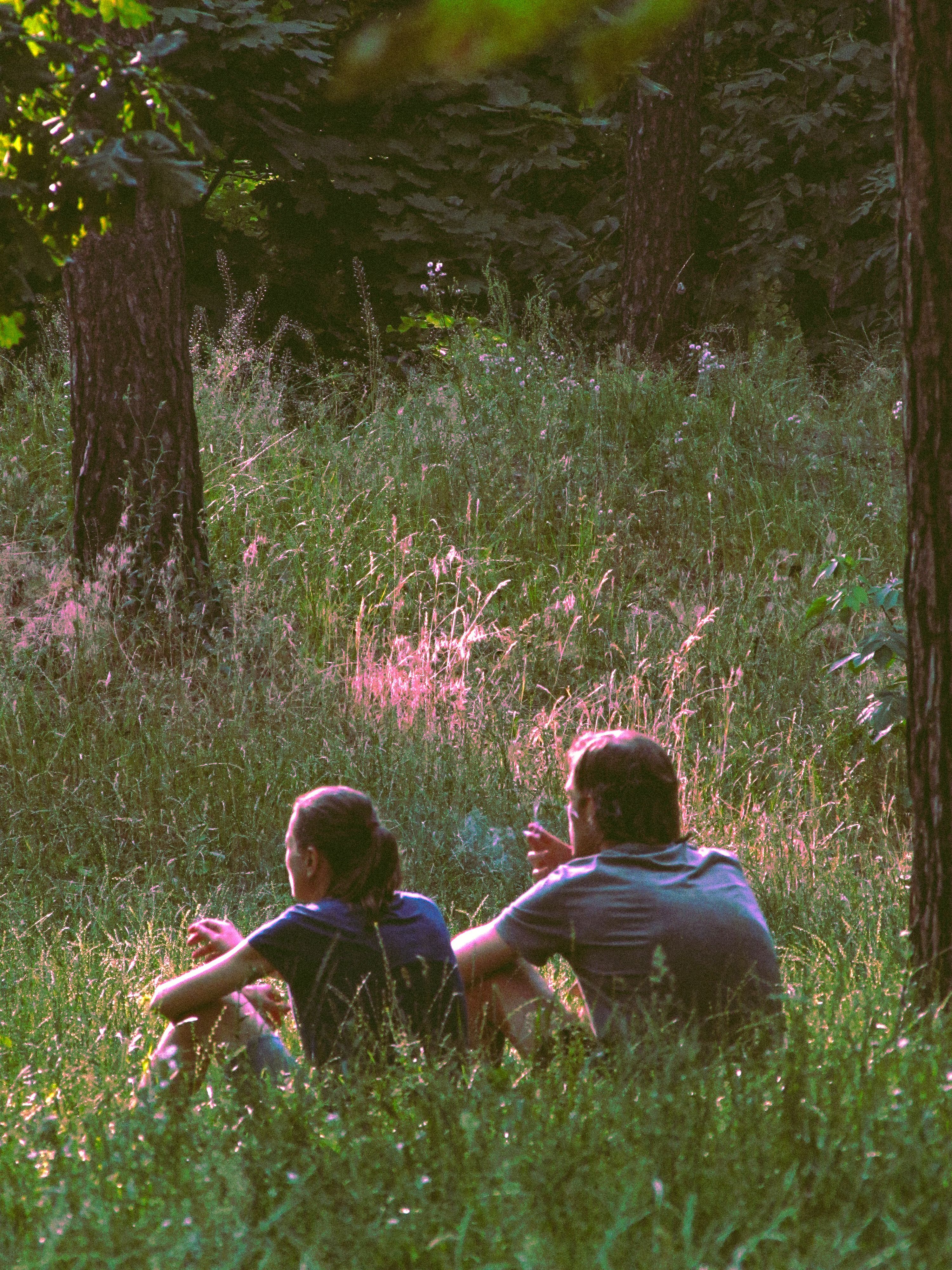 Two People Sitting Quiet Photos, Download The BEST Free Two People ...