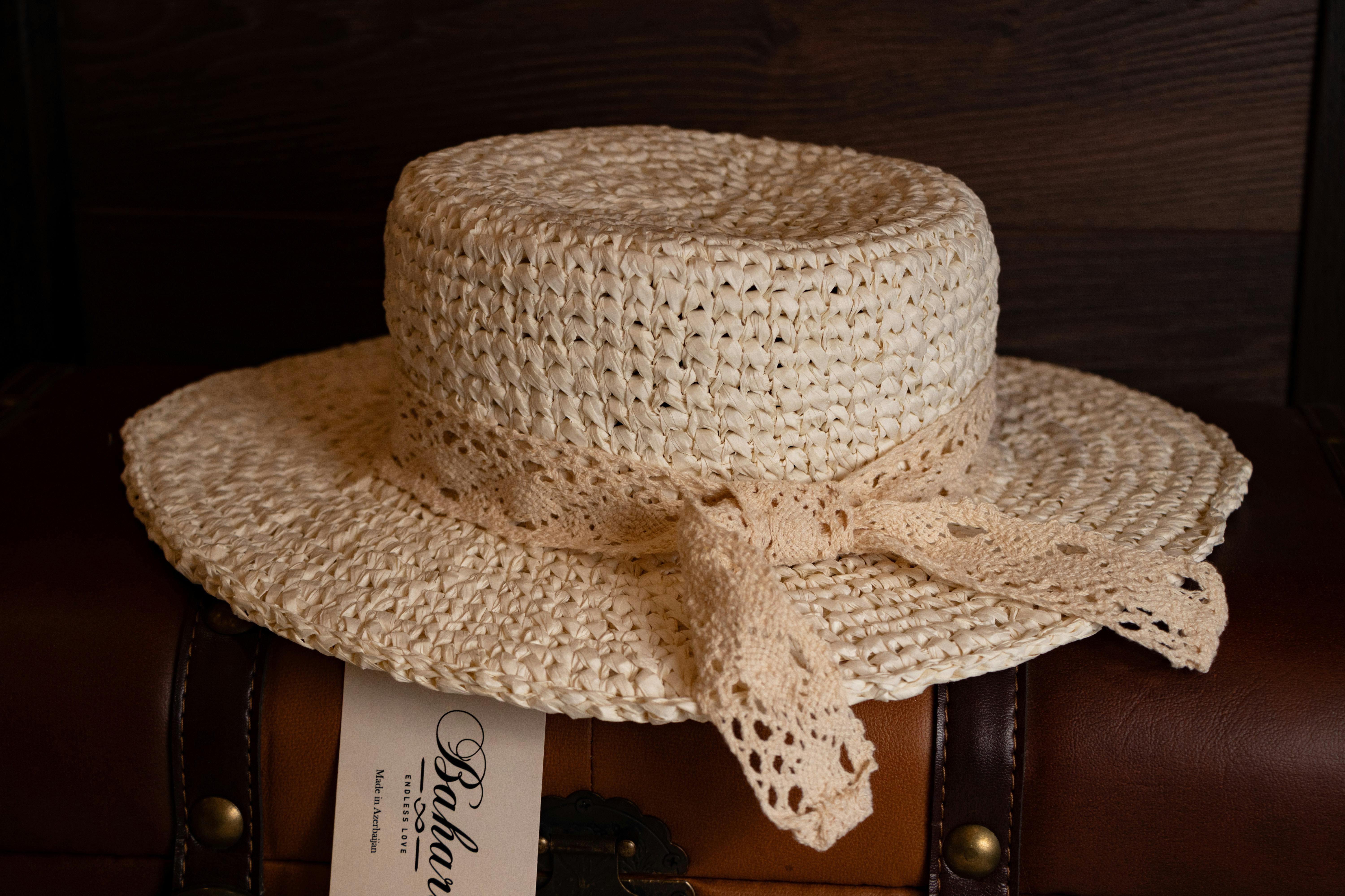 Handmade Straw Hat · Free Stock Photo