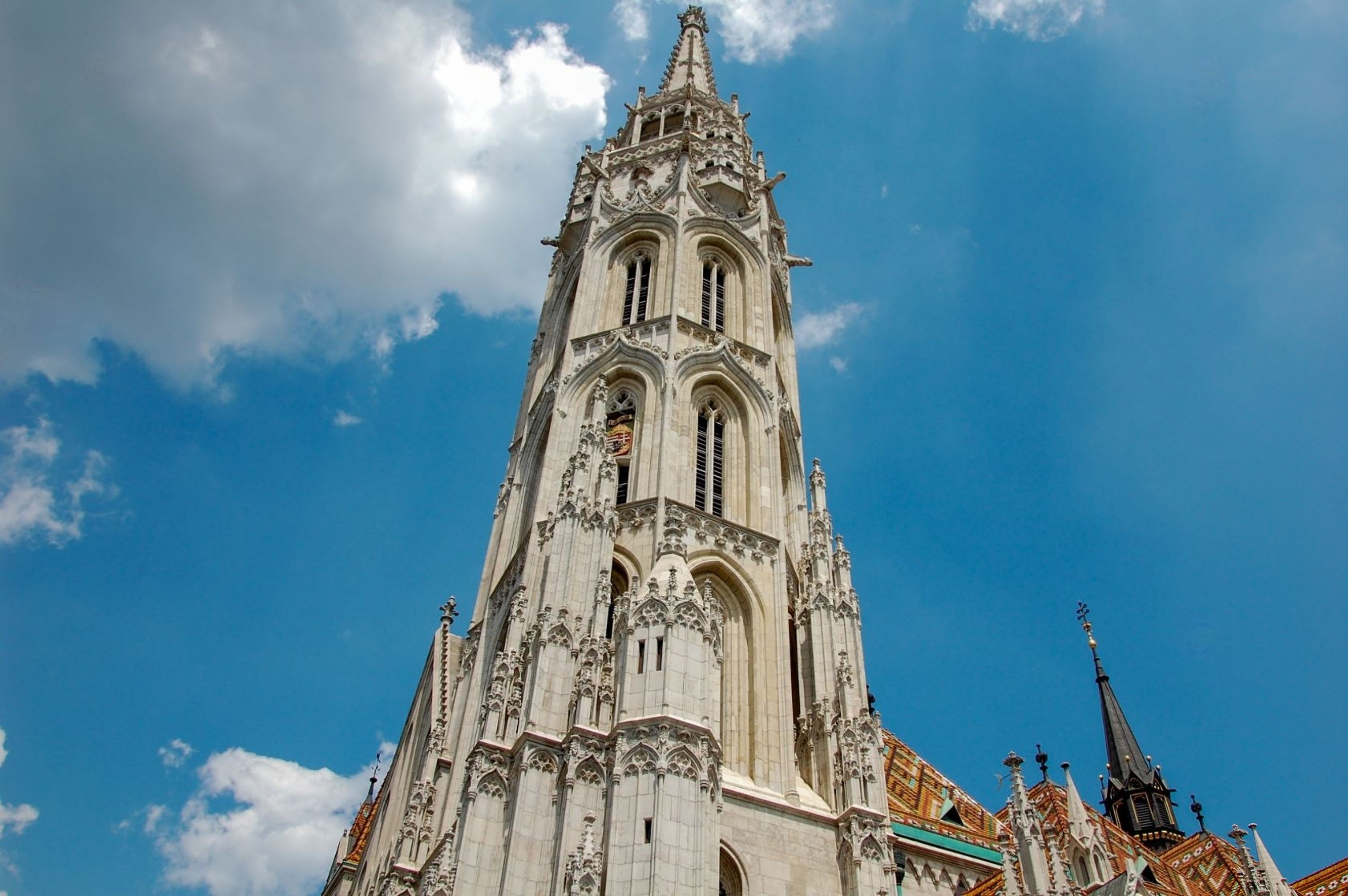 Bell Tower of Matthias Church in Budapest · Free Stock Photo