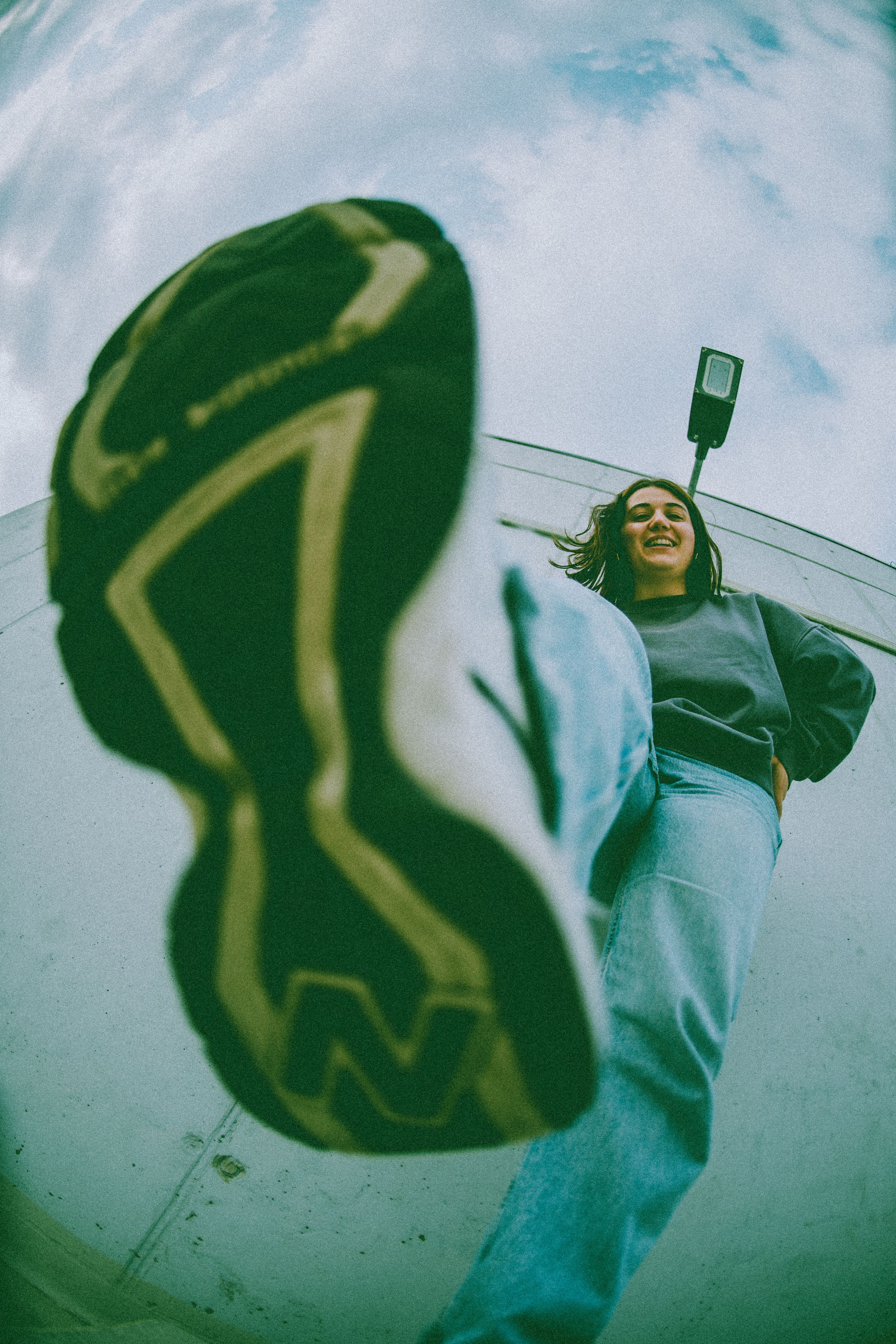 Shoe Sole of Standing Woman · Free Stock Photo