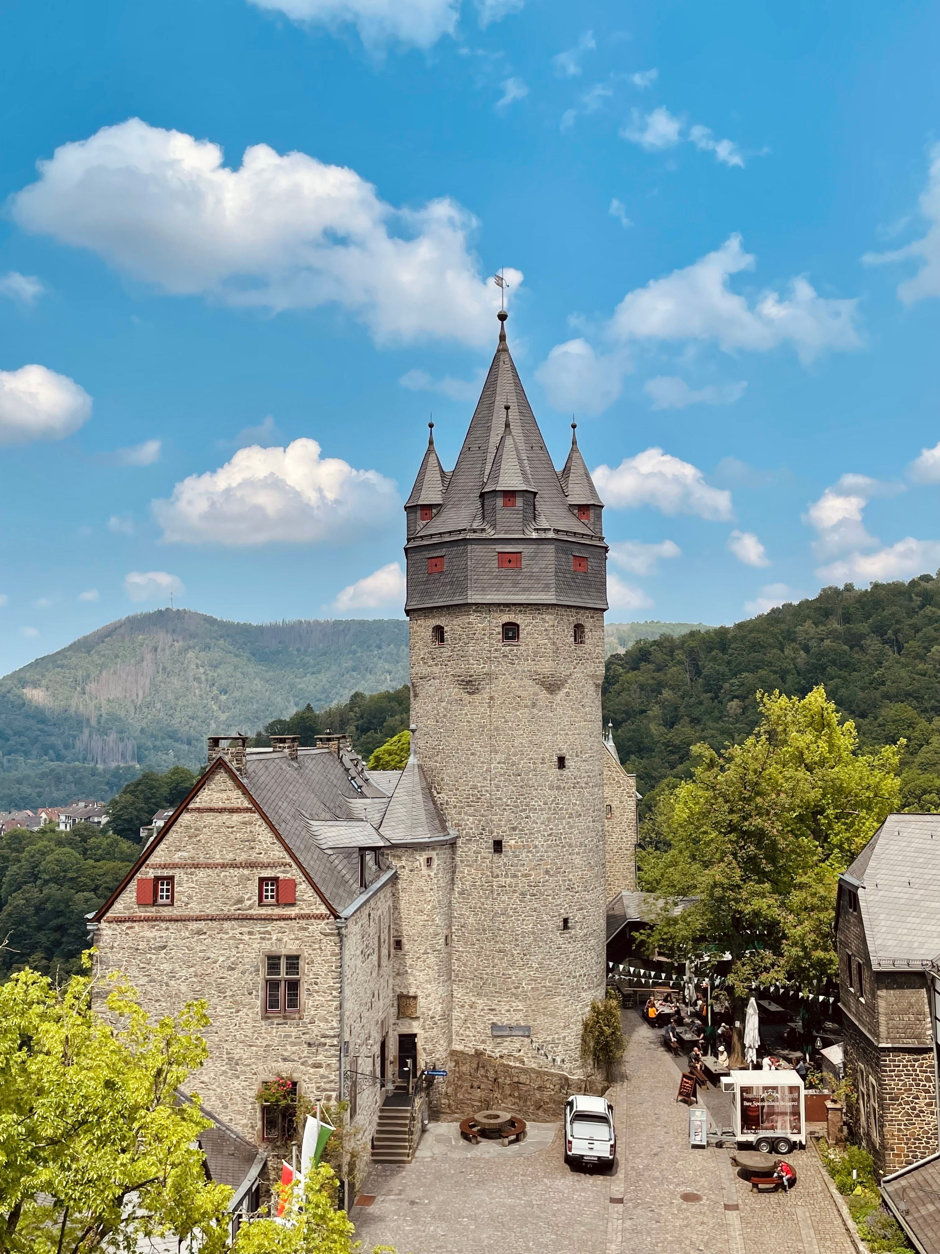 Traditional German Timber Frame Houses in Hersbruck · Free Stock Photo