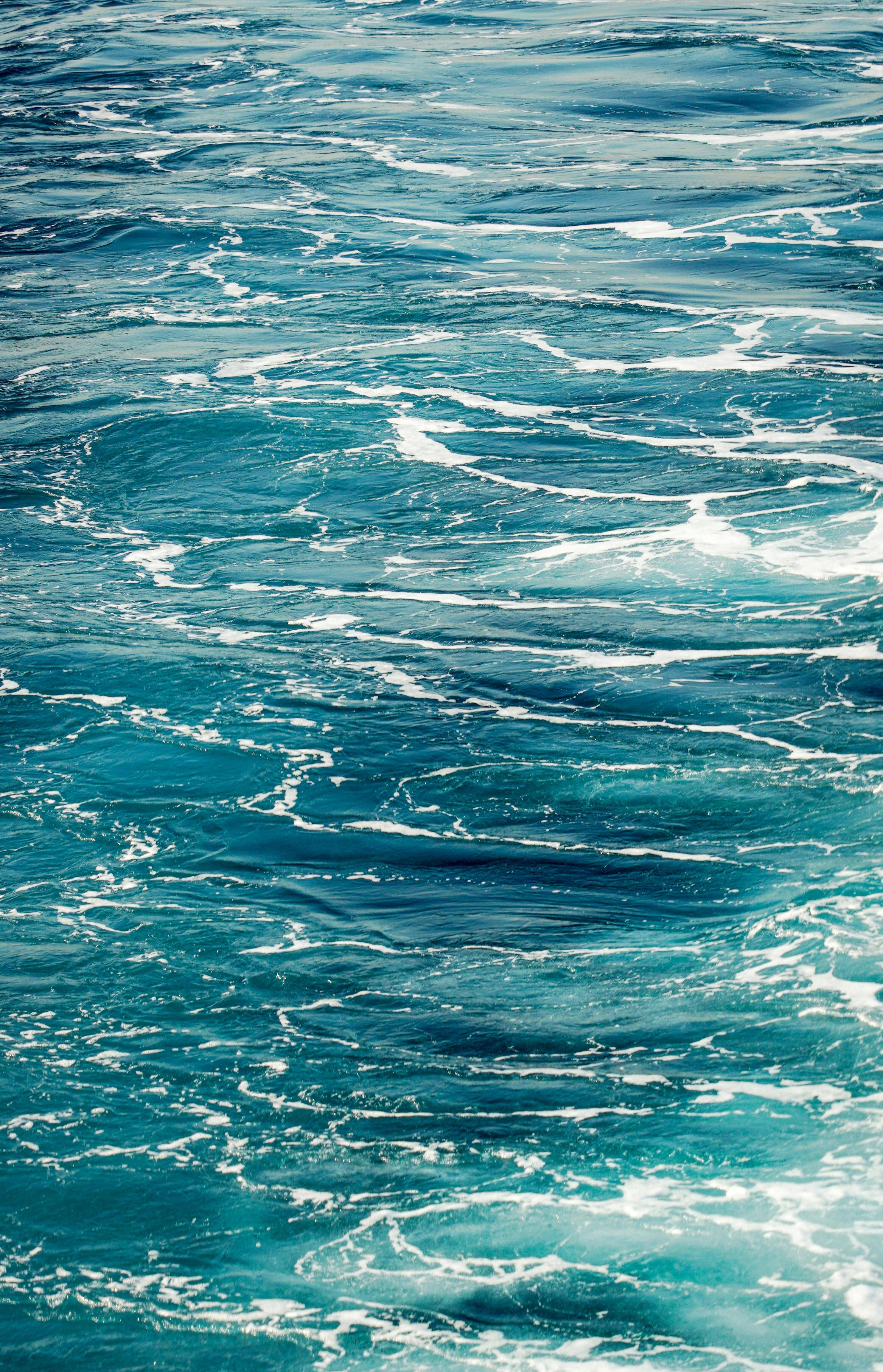 Aerial Photo of Water Waves · Free Stock Photo