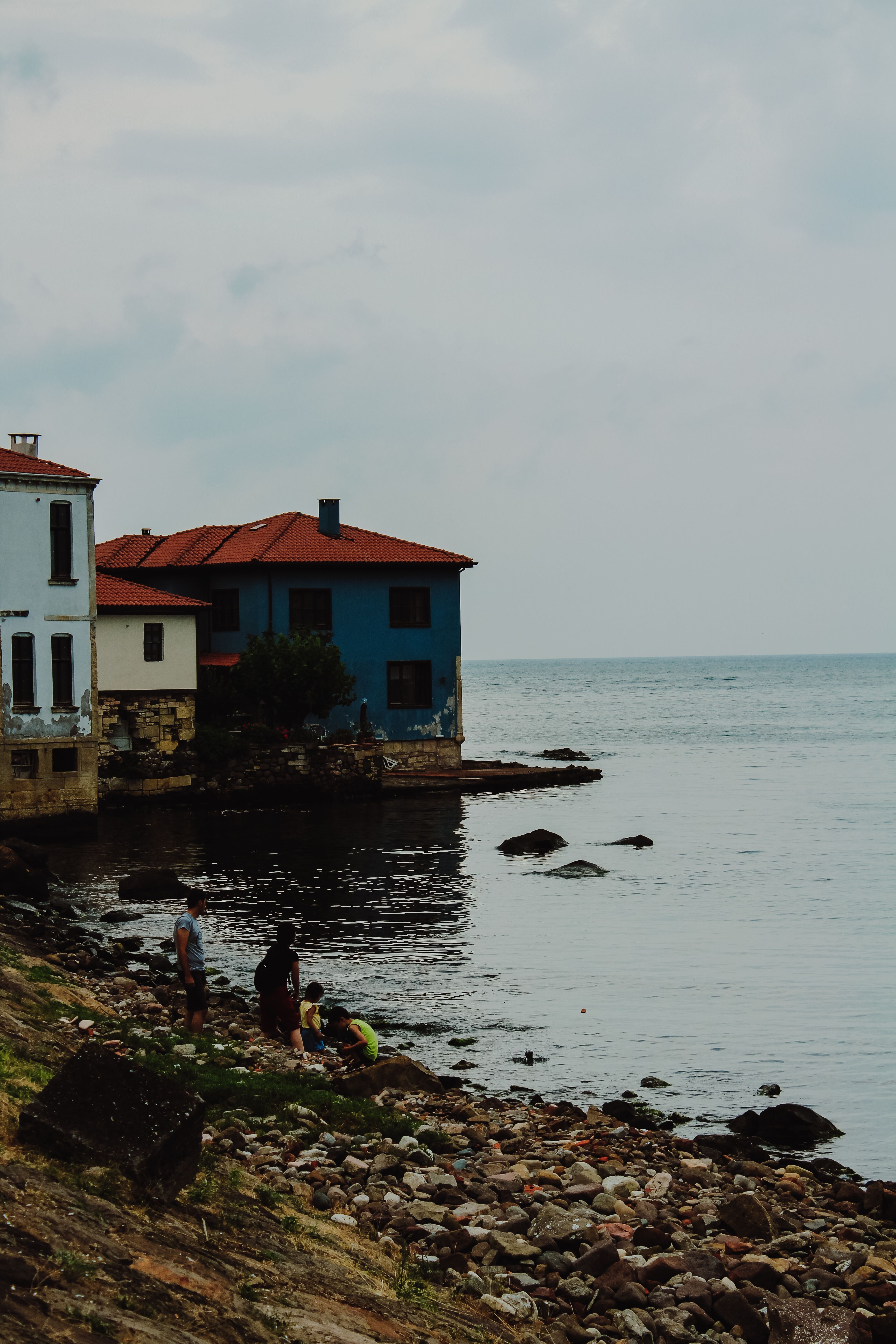 House in Village on Sea Shore · Free Stock Photo