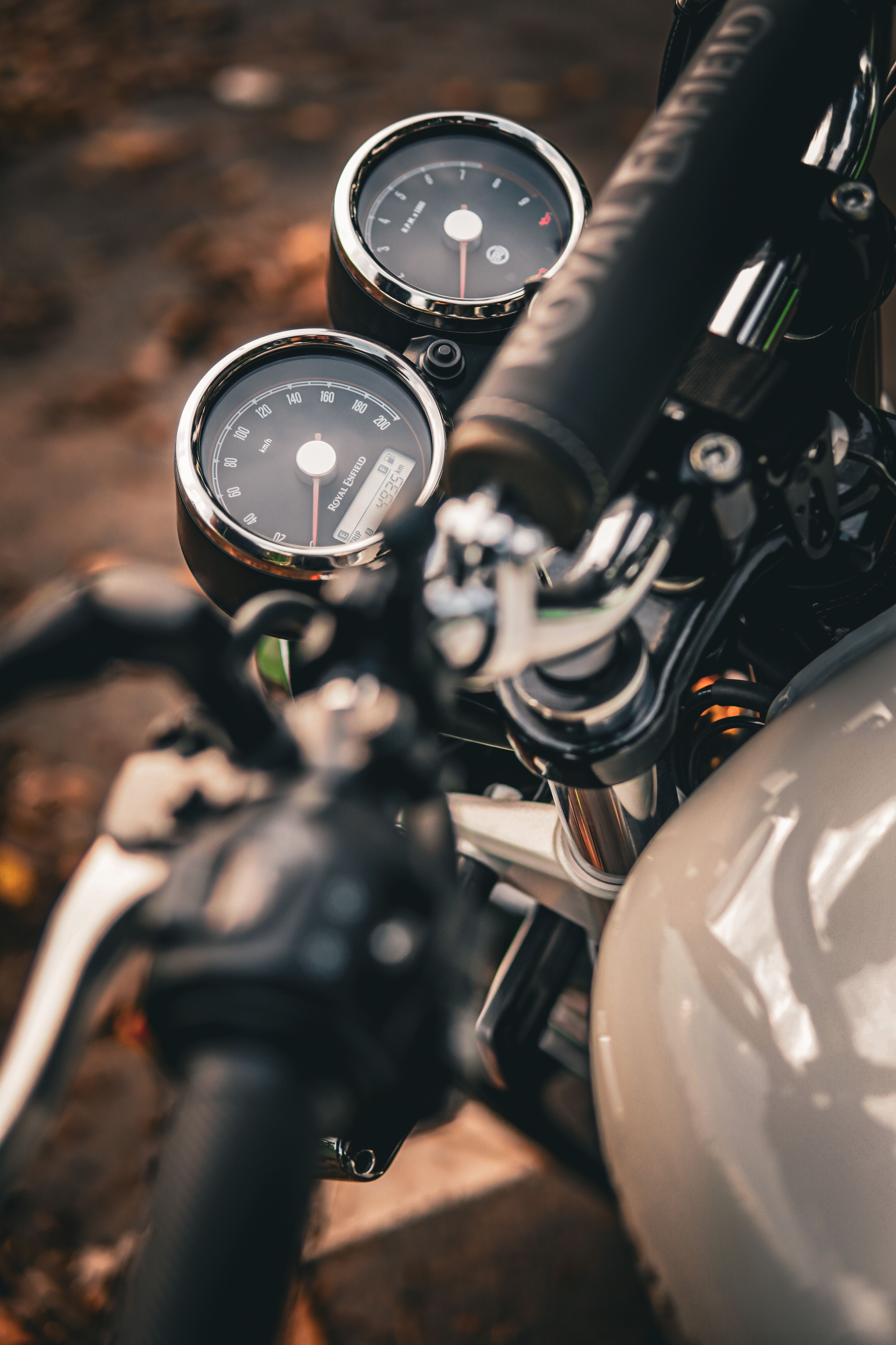 A Gas Tank of a Motorcycle · Free Stock Photo