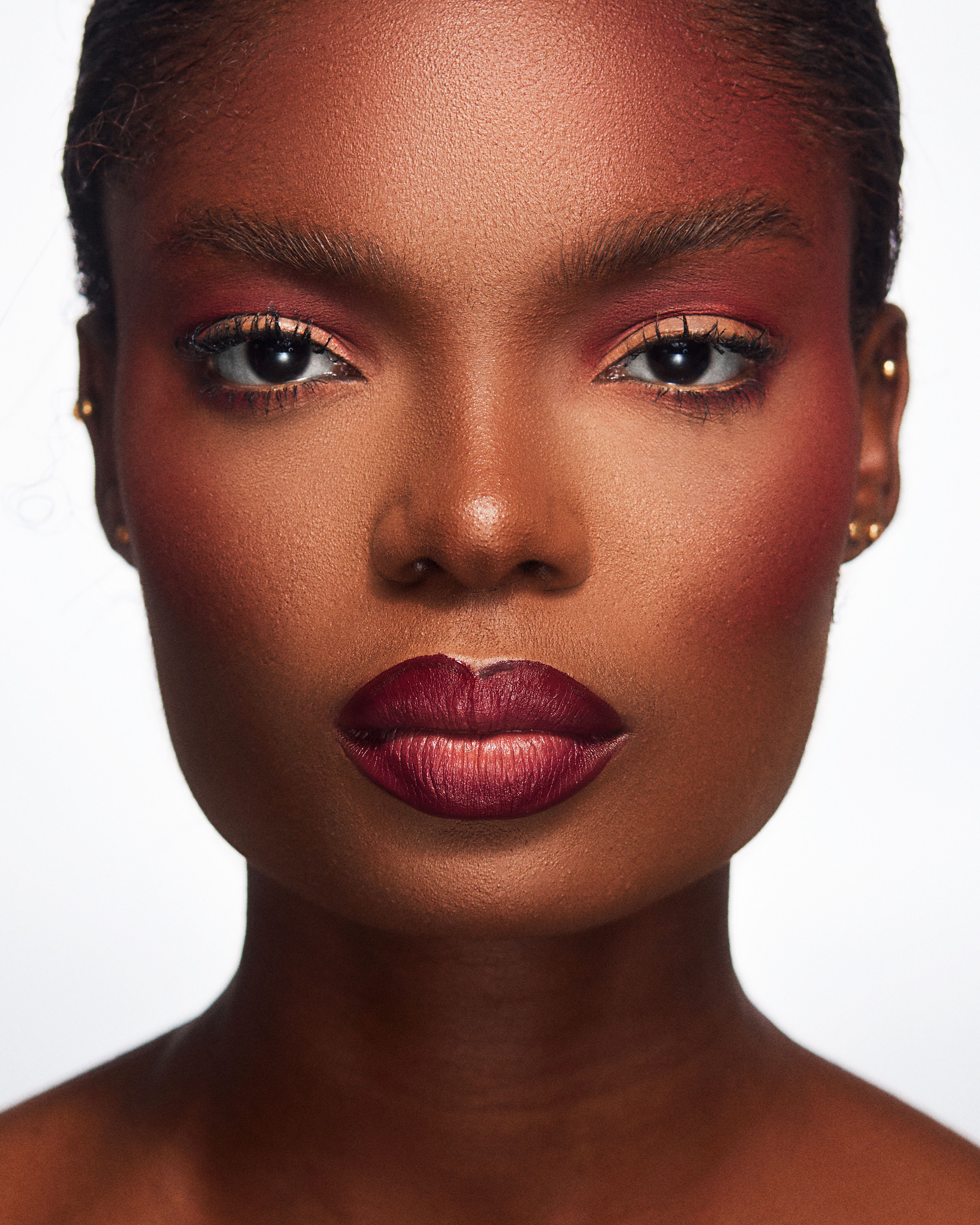 Beautiful Woman with Red Lips · Free Stock Photo