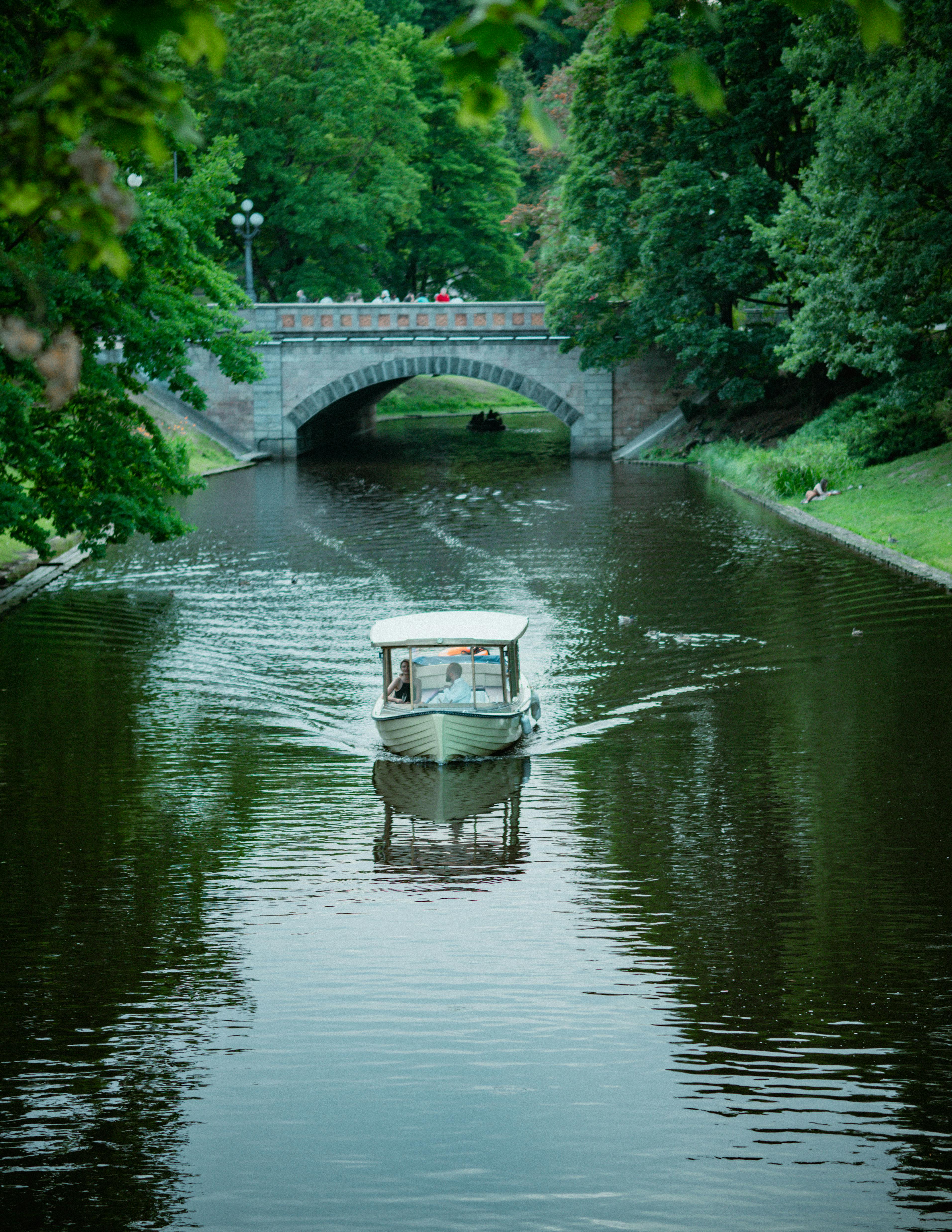 Canal Ride in Boat · Free Stock Photo
