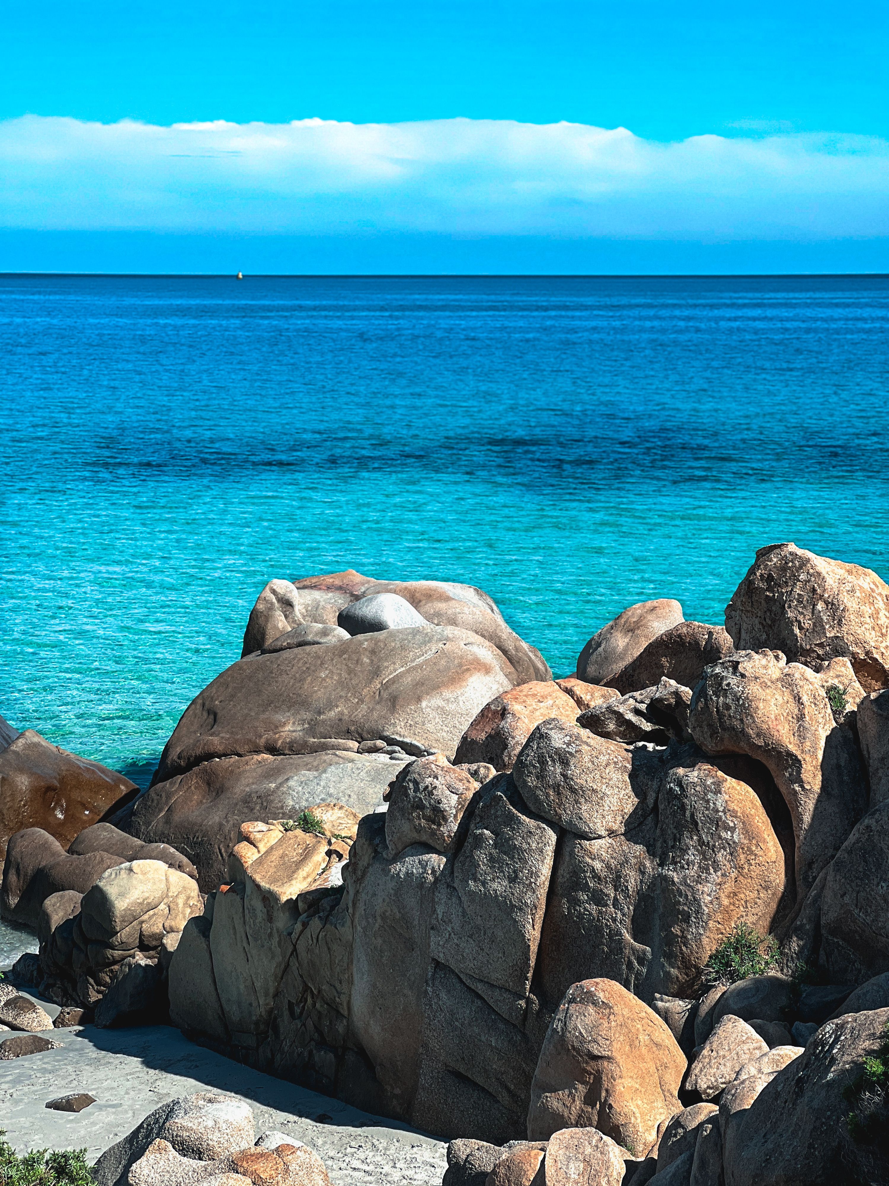 Rocks on the Coast and Sea · Free Stock Photo