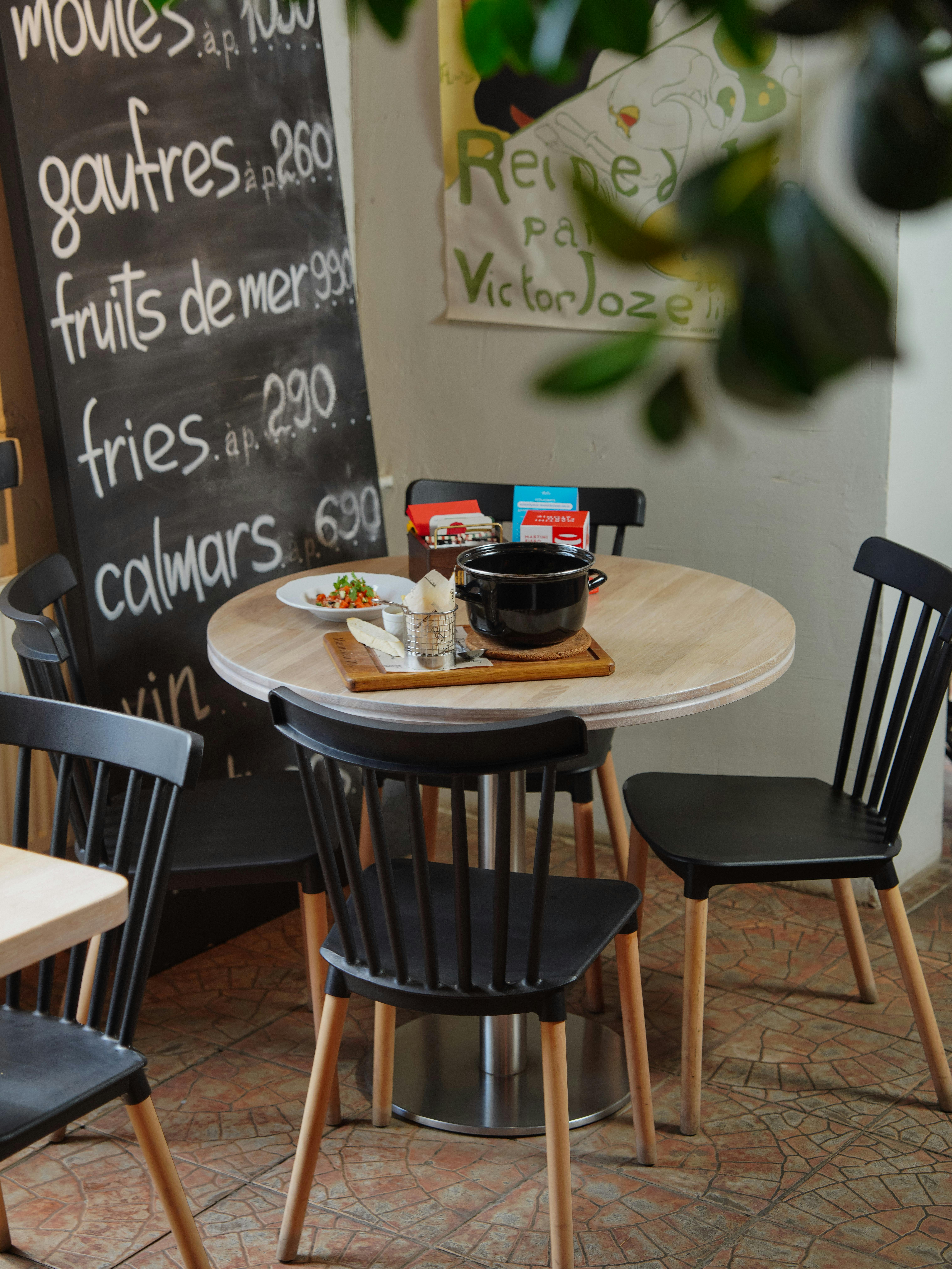 Restaurant Menu on Table · Free Stock Photo