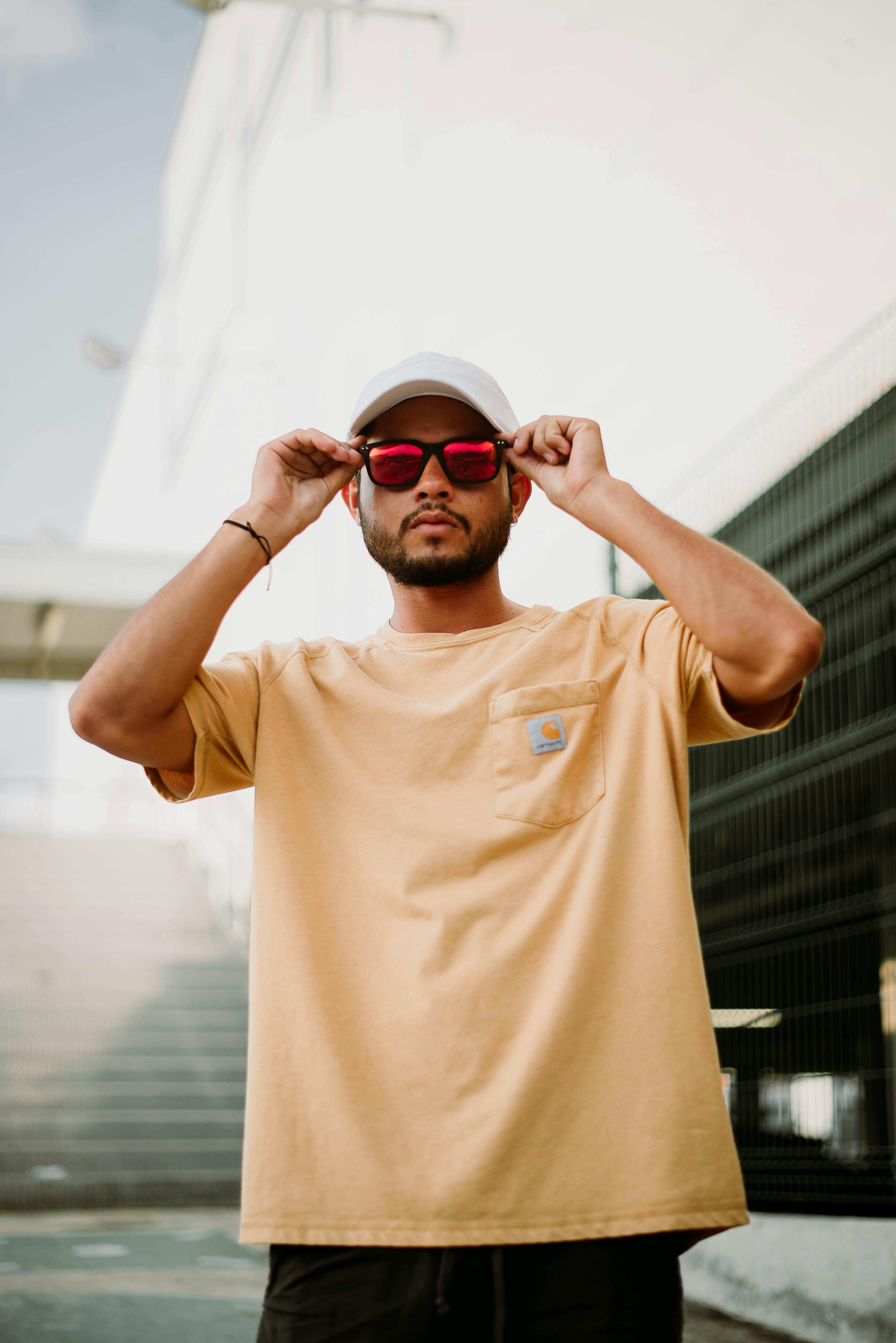 Man in Cap Smiling · Free Stock Photo