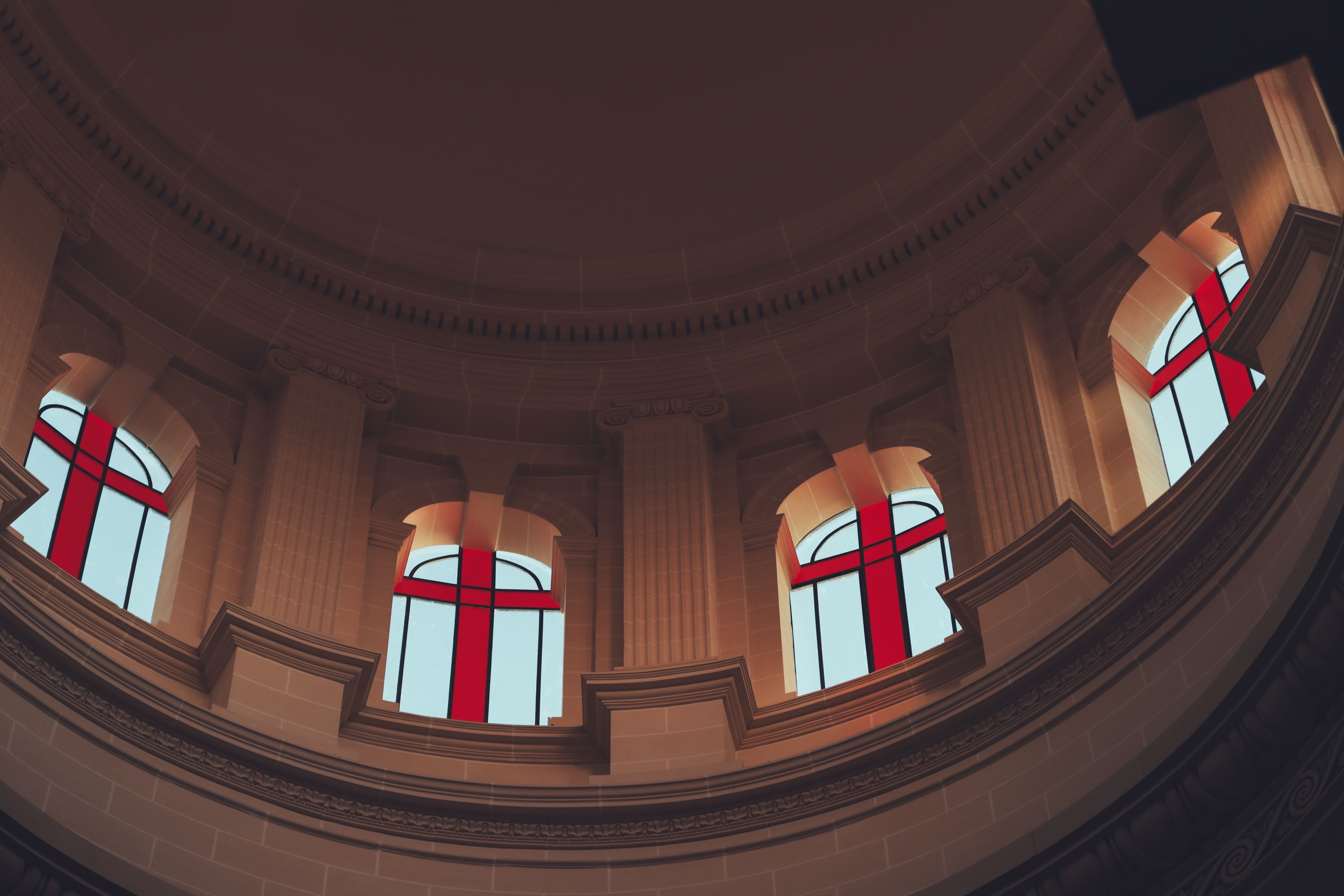 Windows on Dome in a Palace in Paris · Free Stock Photo