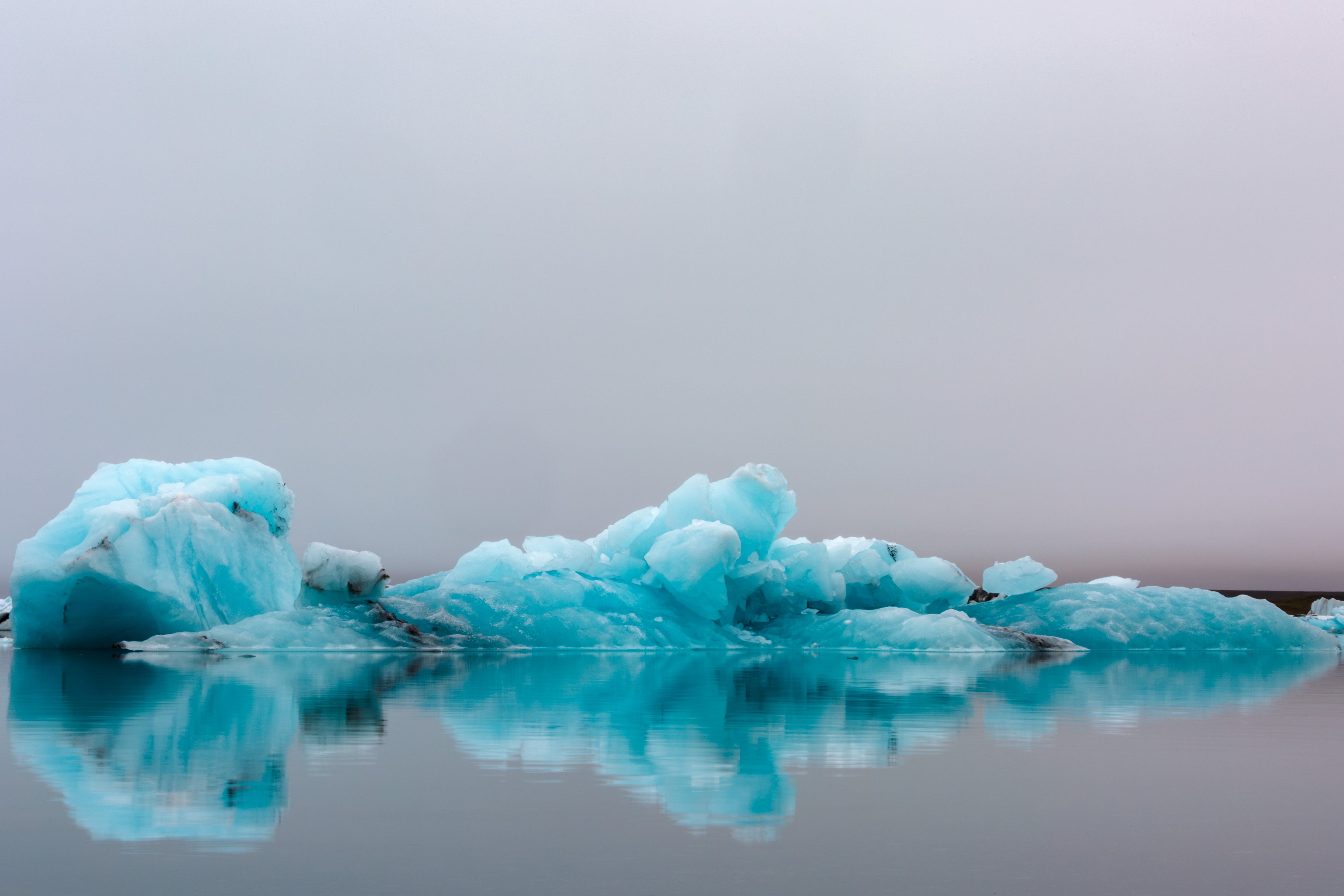 Blue Ice by Sea · Free Stock Photo