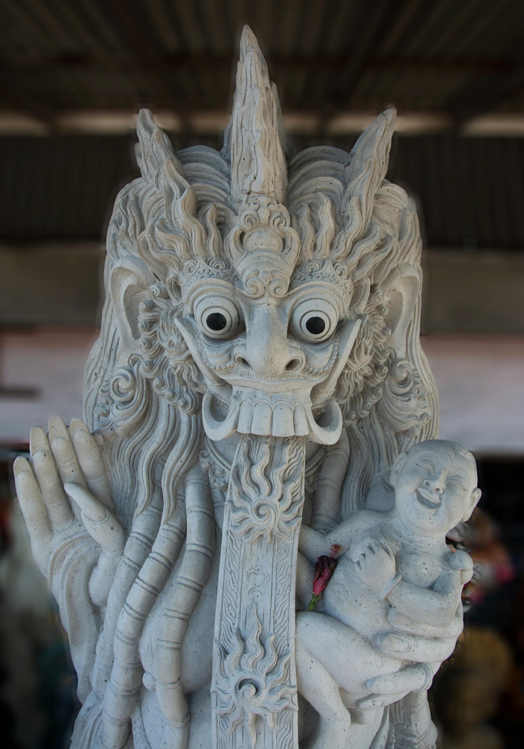 Close up of Eastern God Sculpture · Free Stock Photo