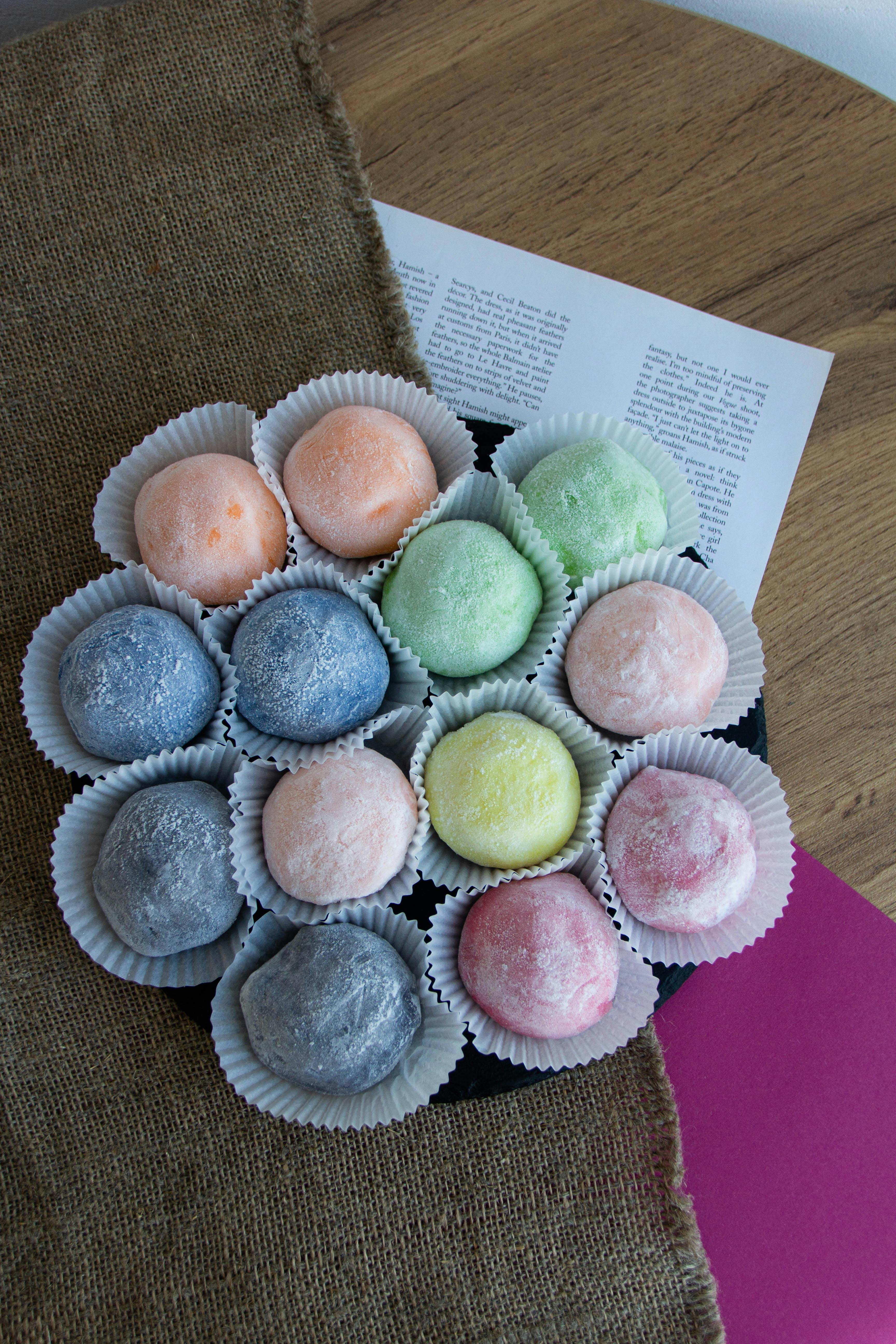 Multi Colored Cakes on Table · Free Stock Photo